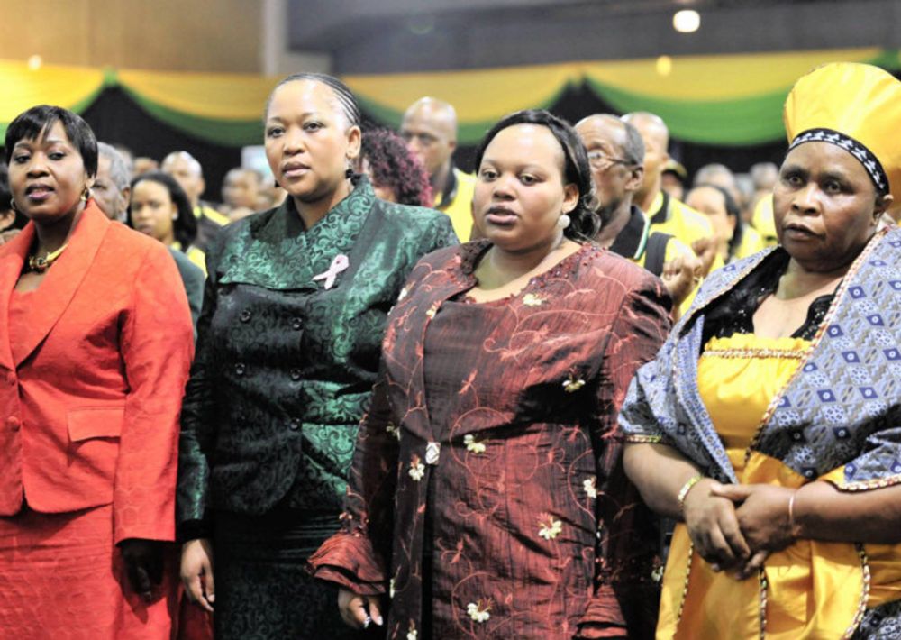 Zuma wives roll out in style