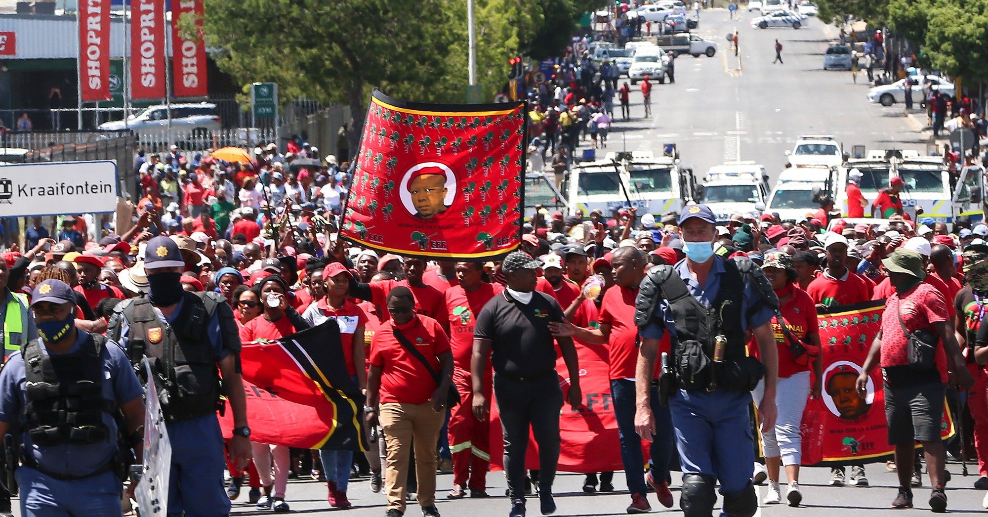 Kraaifontein march: EFF vows to advocate for better lives for South ...
