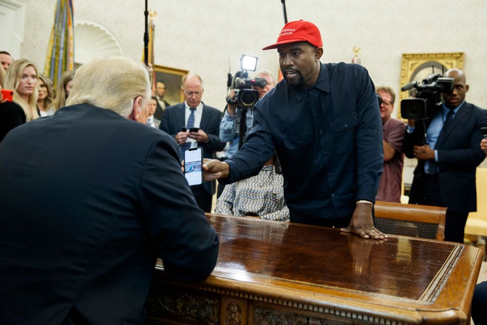 F-bombs and 'Yeezy Centres of Ideation' - Kanye talks education with Trump