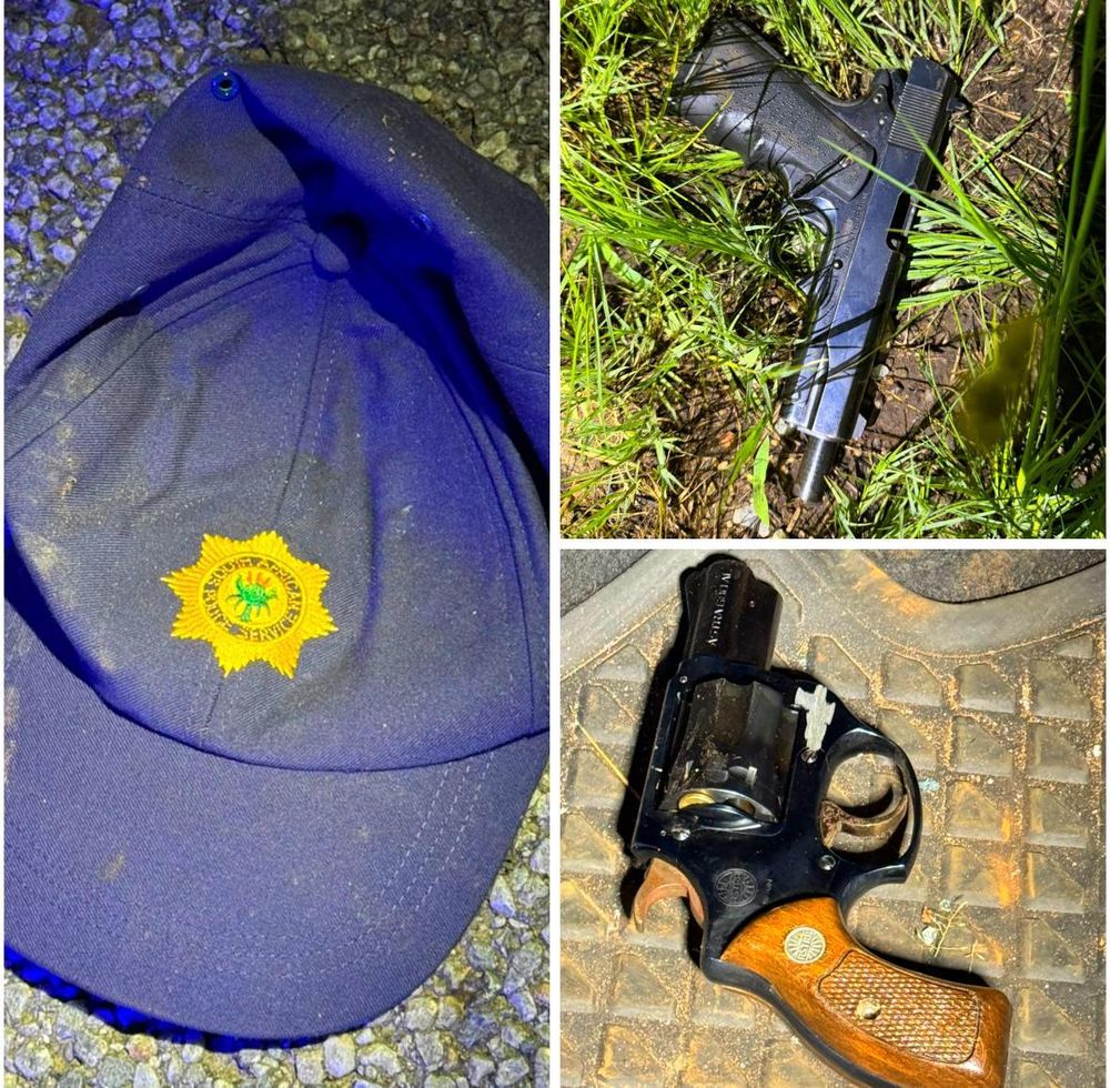 Armed robbers dressed in SAPS uniform shot dead after high-speed chase