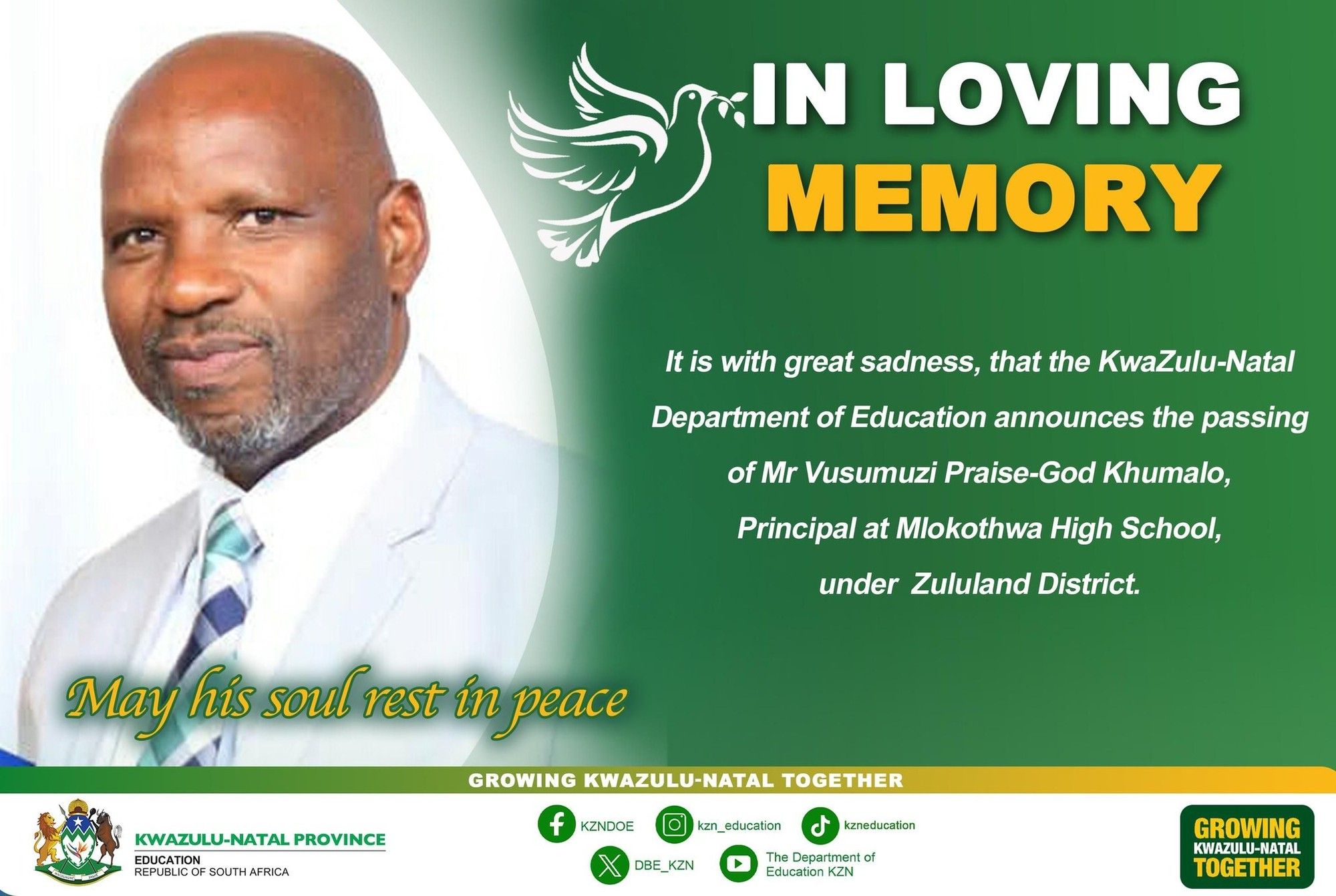 Bashaya amakhala ngothishomkhulu oshayiswe yimoto washona