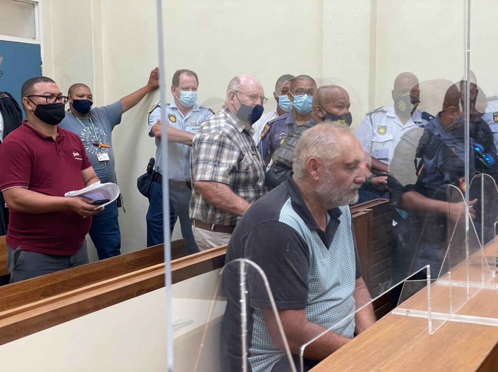 Daniel Smit appears in court for the murder of 13-year-old Klawer boy