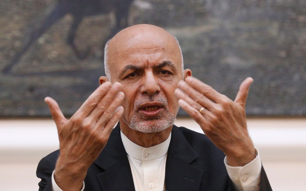 Afghan president vows to stop bloodshed as Taliban close in on Kabul