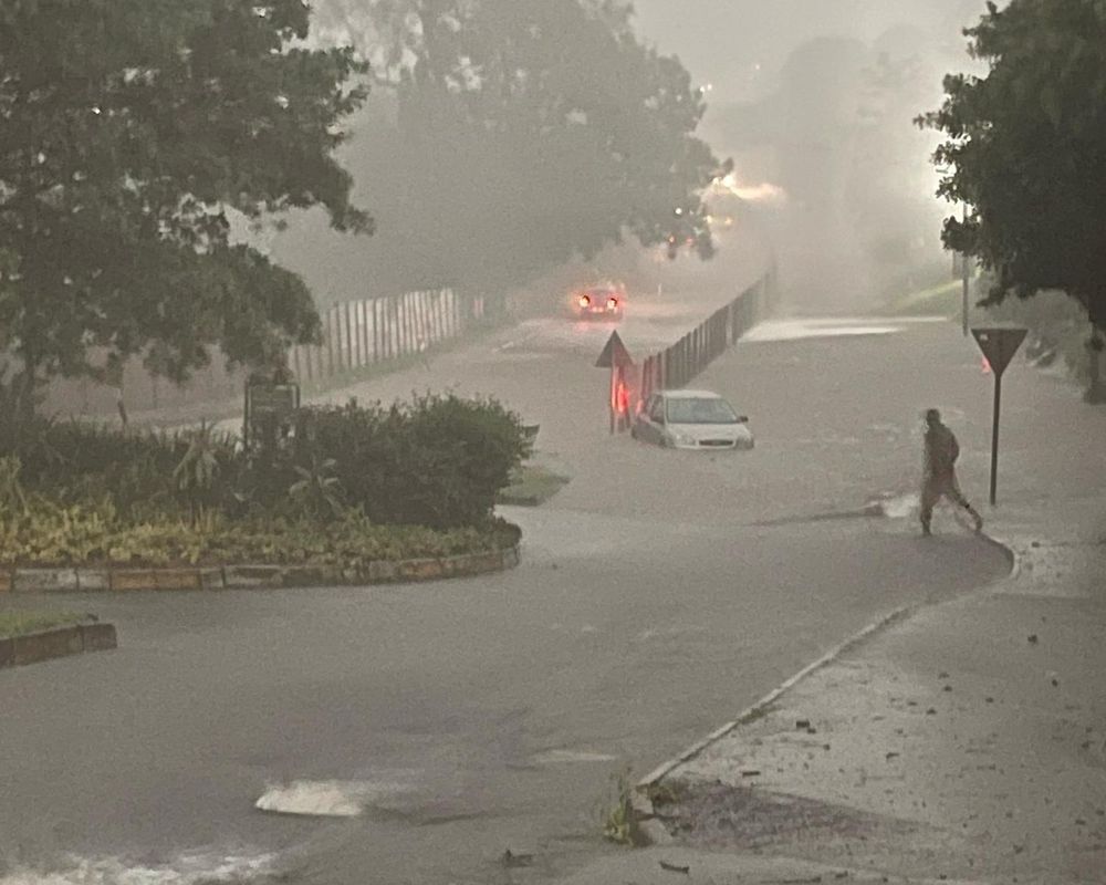 Severe flooding in Durban's Upper Highway area: residents urged to ...