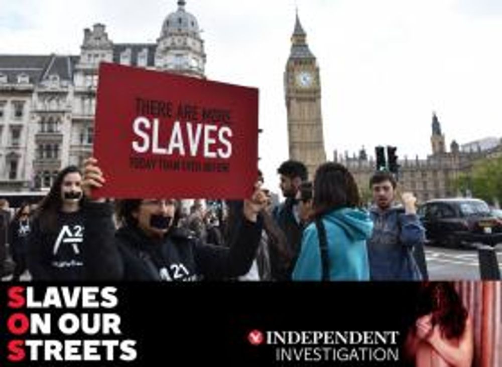 Modern-day slavery on streets of London
