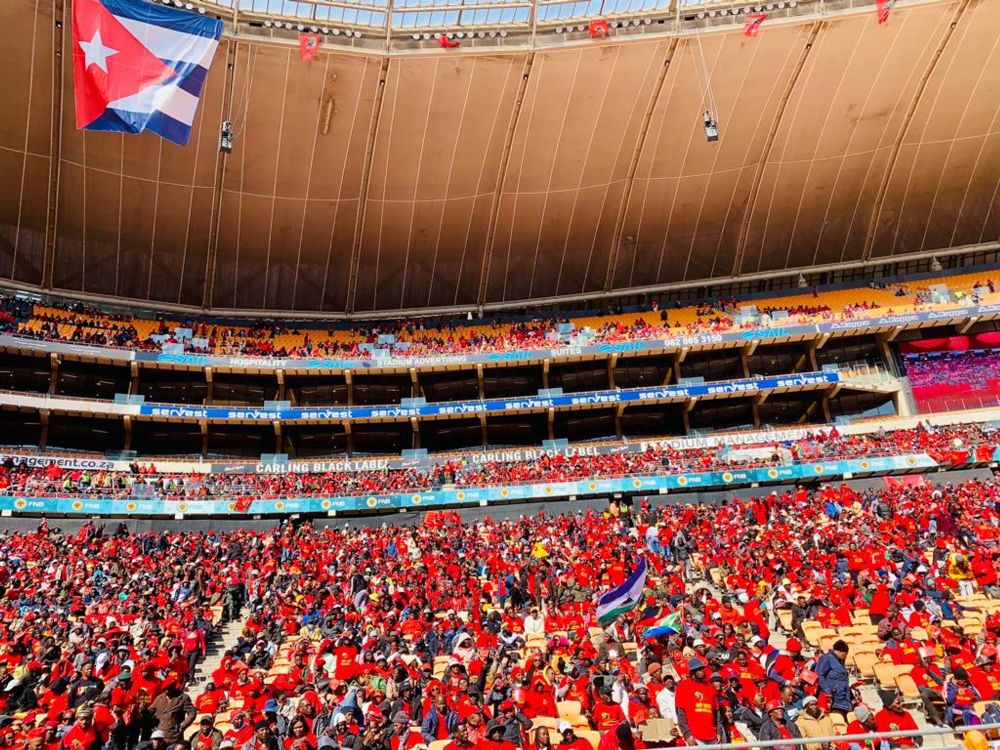 FNB filled to capacity members urged to stay at home
