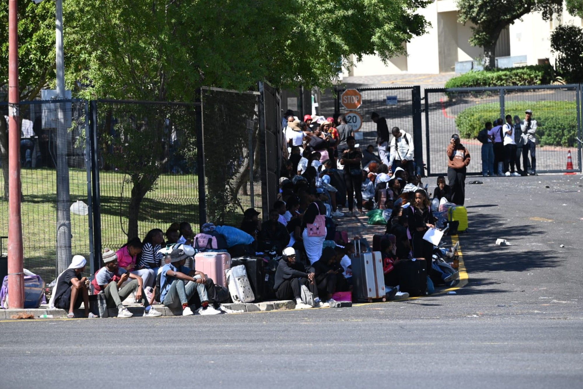 CPUT students clash with campus security over student accommodation