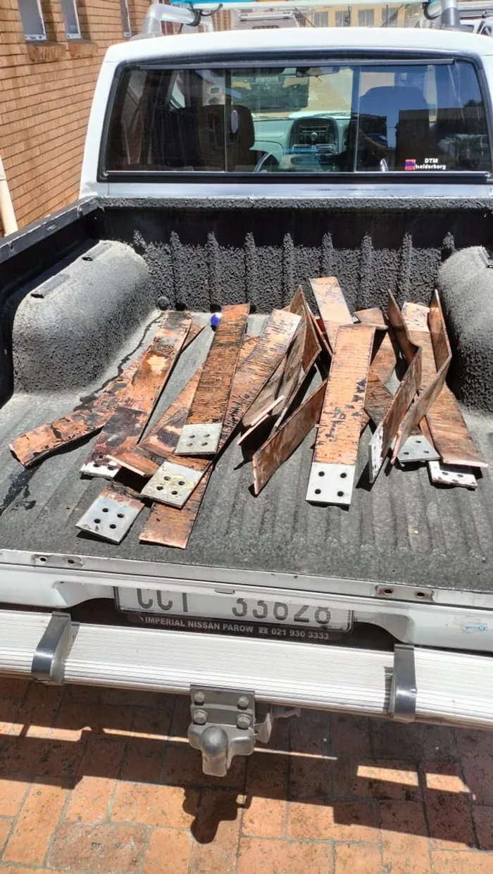 Metals Theft Unit seizes stolen railway infrastructure copper bars ...
