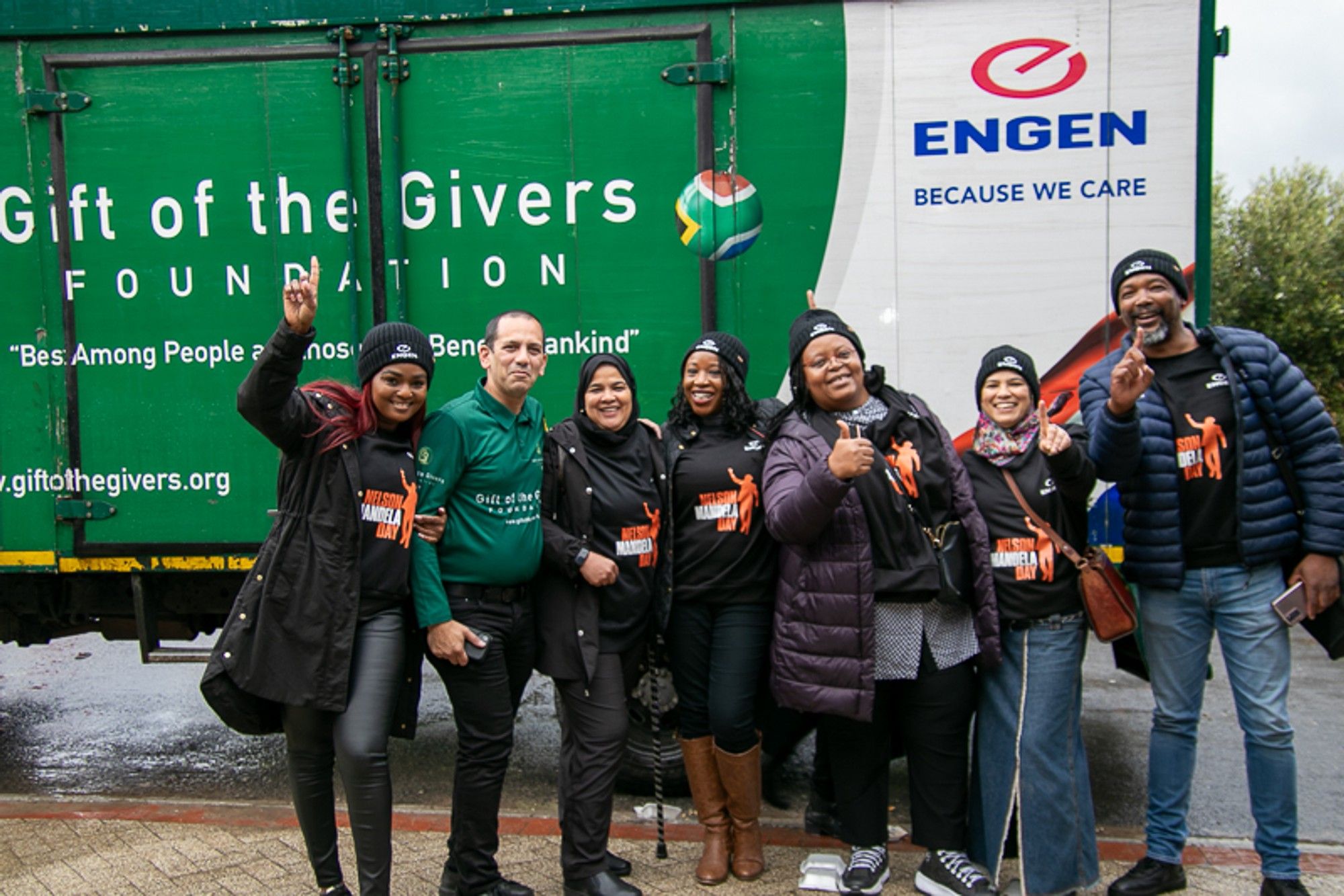 Lwandle residents recipients of Mandela Day goodwill