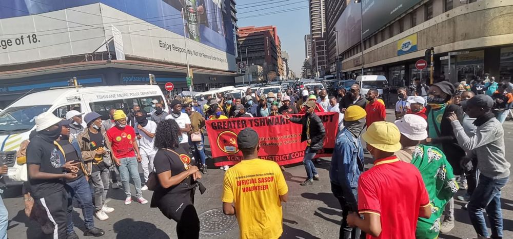 Young Communist League raises issues of crime, jobs, drugs in march to ...