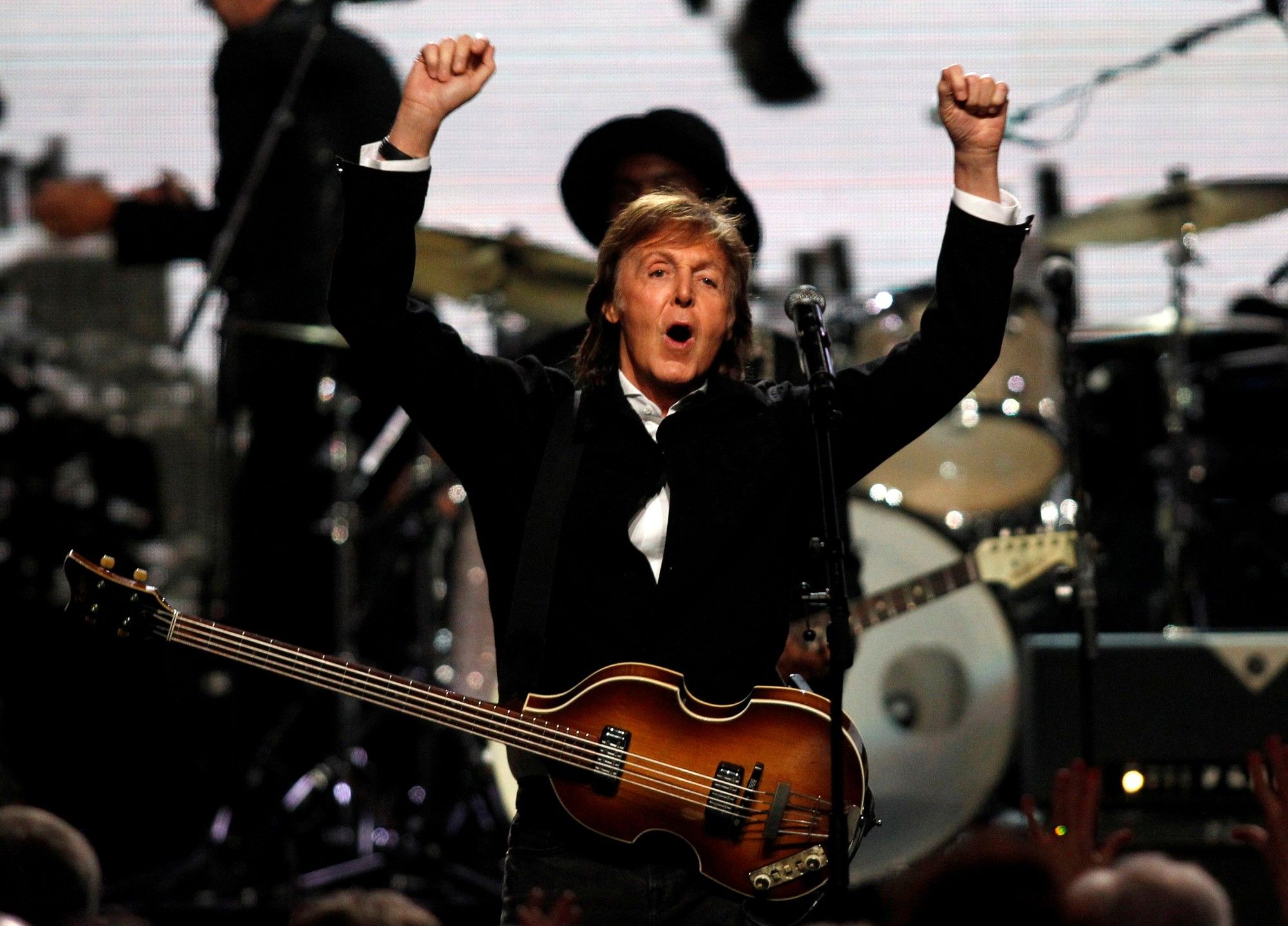Paul McCartney’s long lost bass guitar returns home