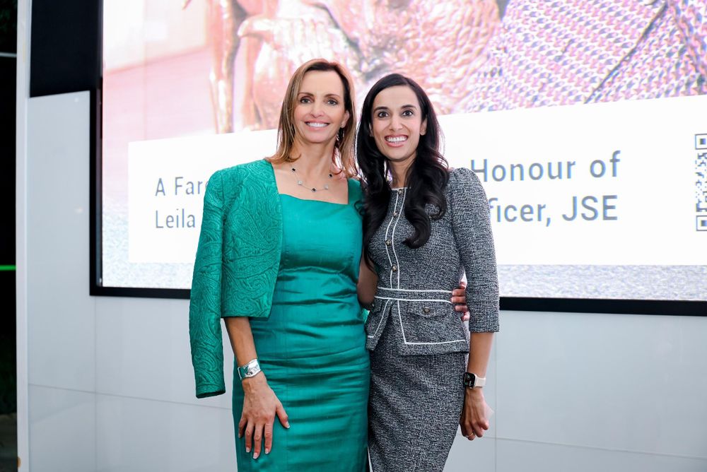 Dr Leila Fourie hands over JSE CEO role to Valdene Reddy amid market ...