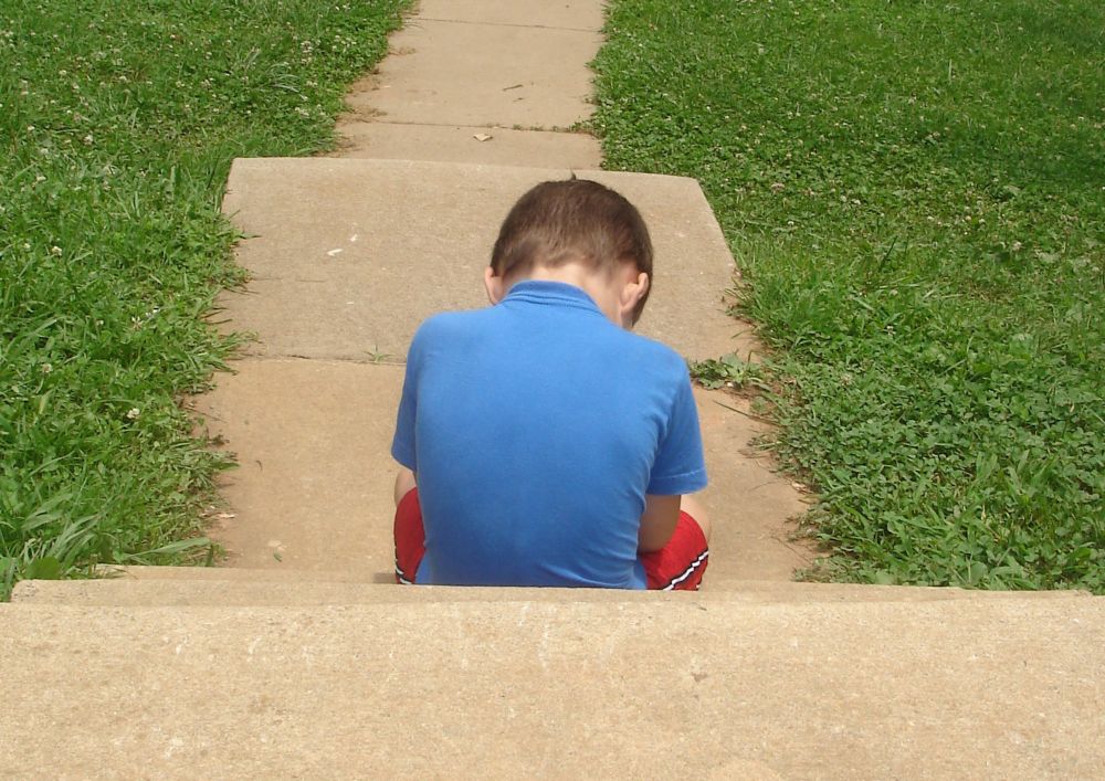 My son’s friend is two-faced