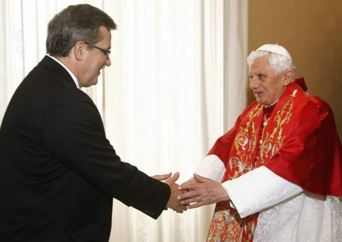 Polish president meets Pope