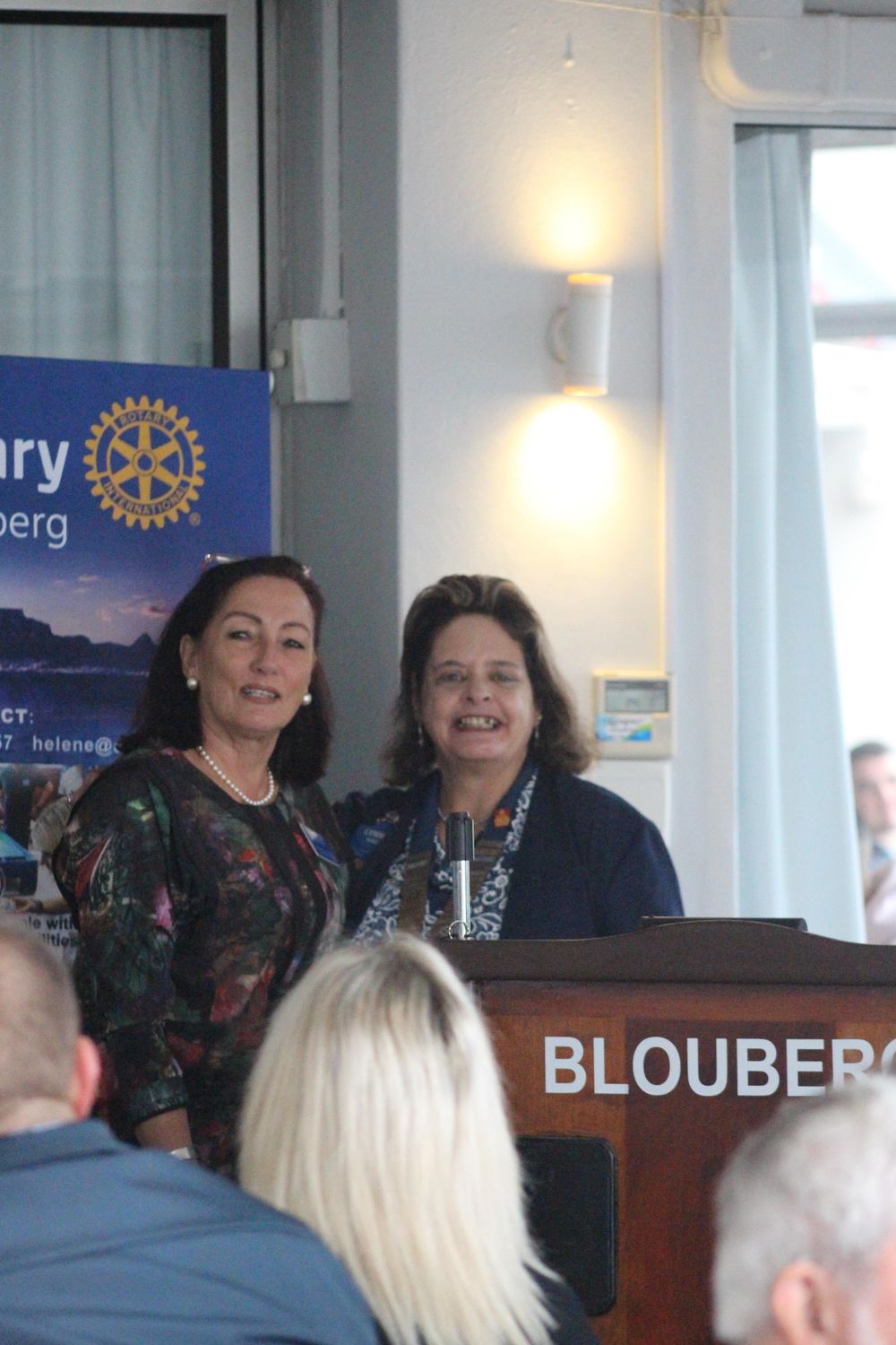 Jackie Claydon takes the helm as president of Blouberg Rotary Club