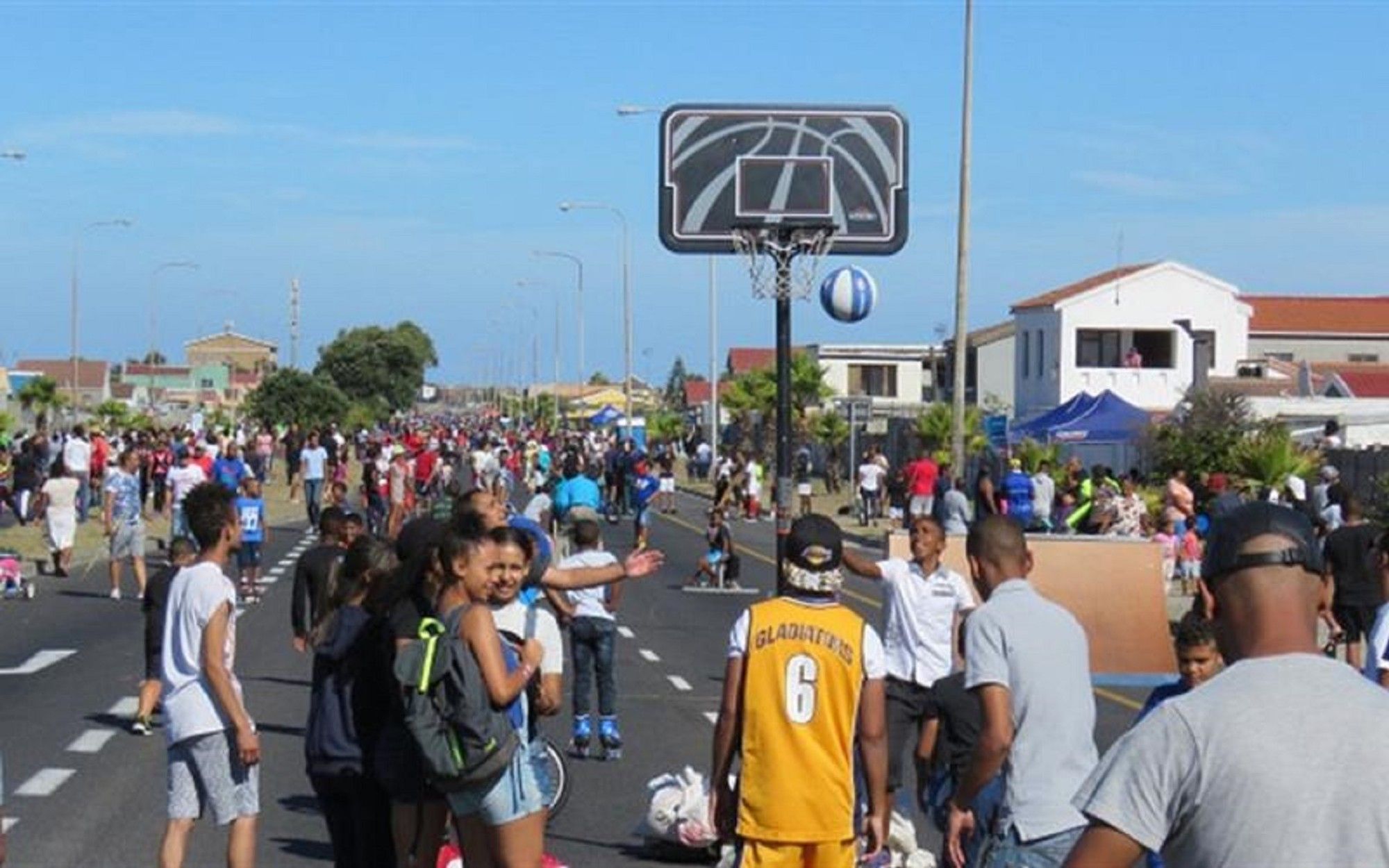 Family fun on AZ Berman Drive