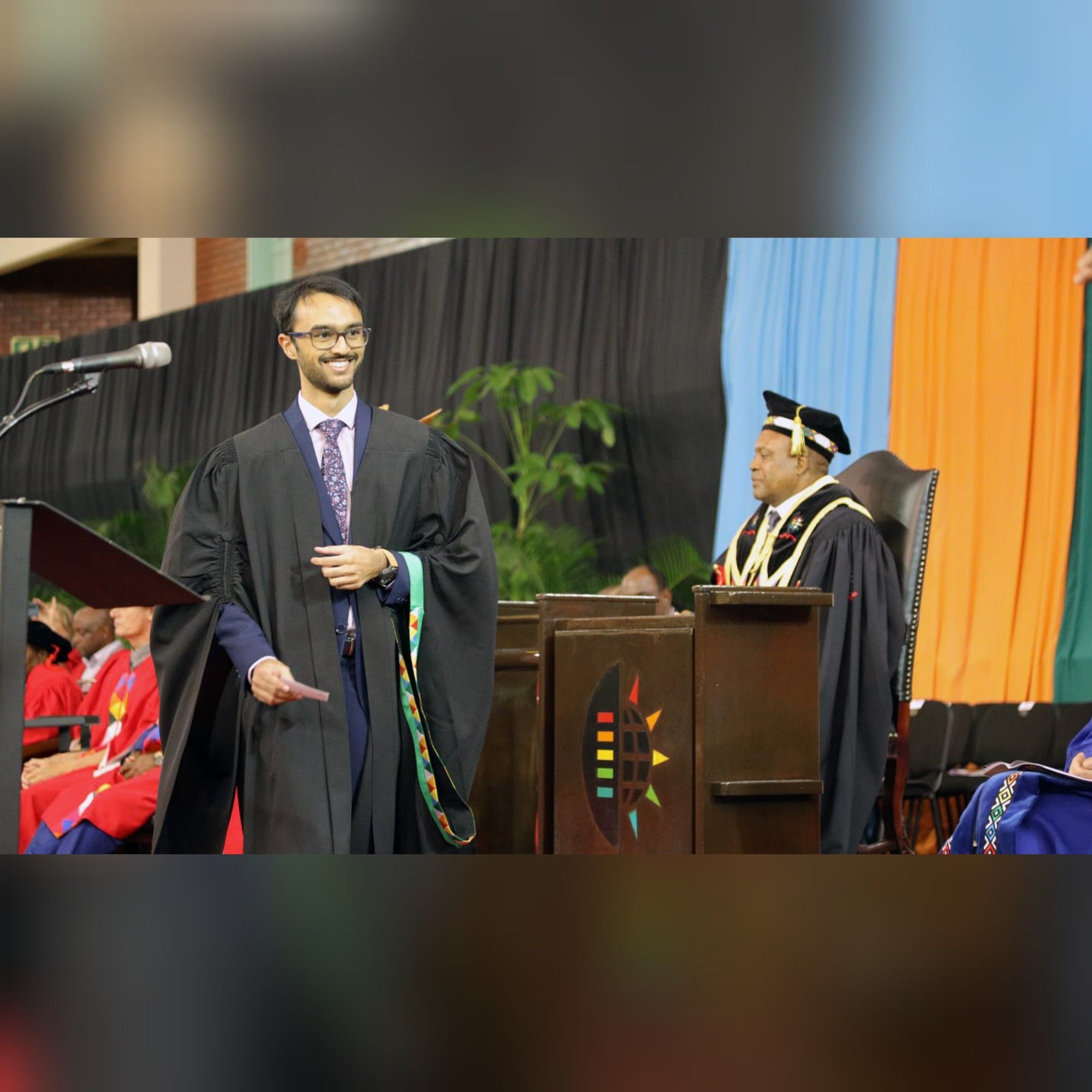 Crunching his way to success: Aaron Naidu graduates Summa Cum Laude in ...