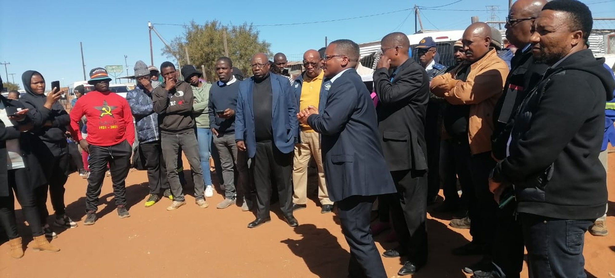 Sol dragged to meet the people