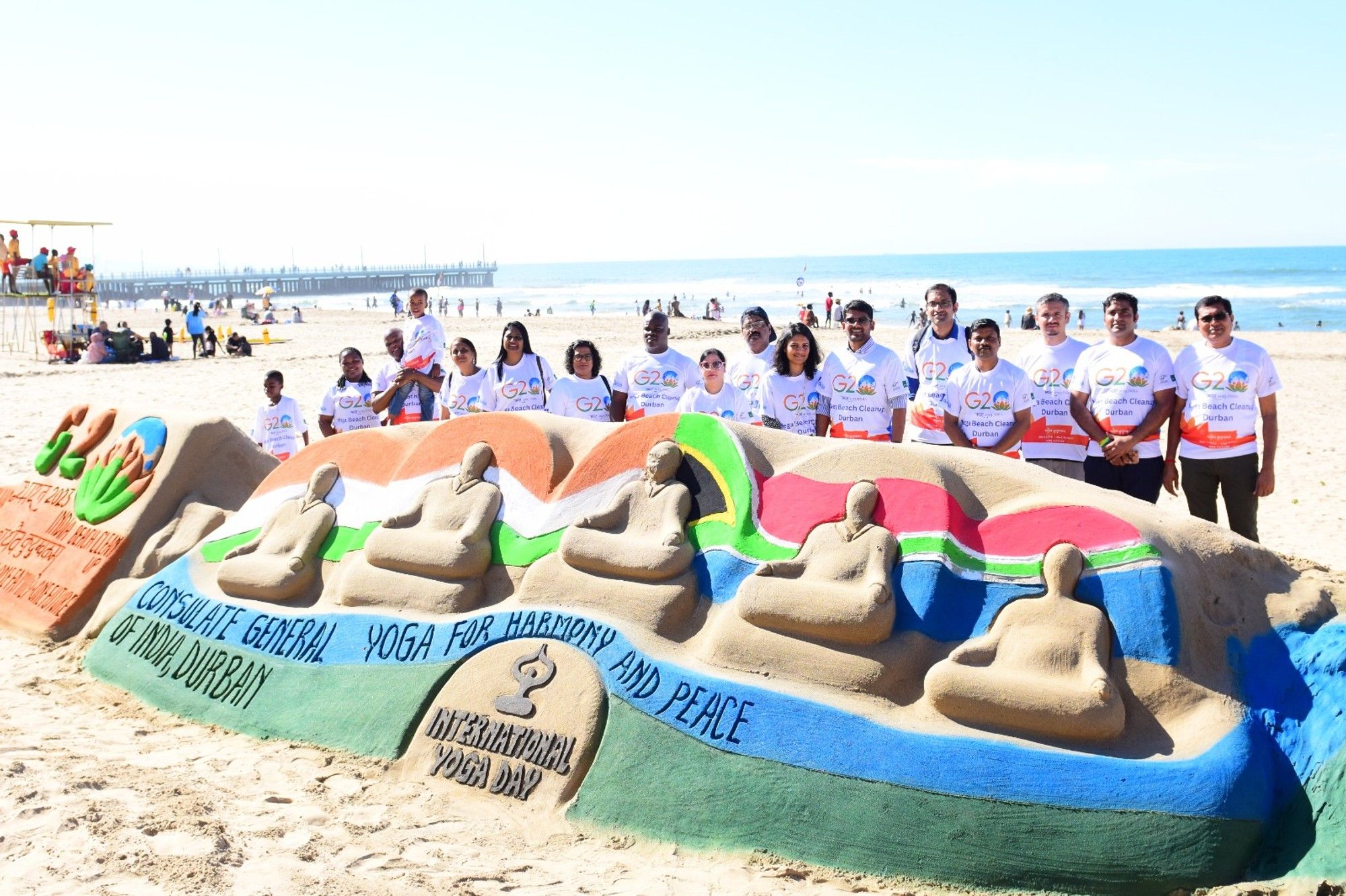 Indian Consulate General engages in beach clean-up campaign in Durban