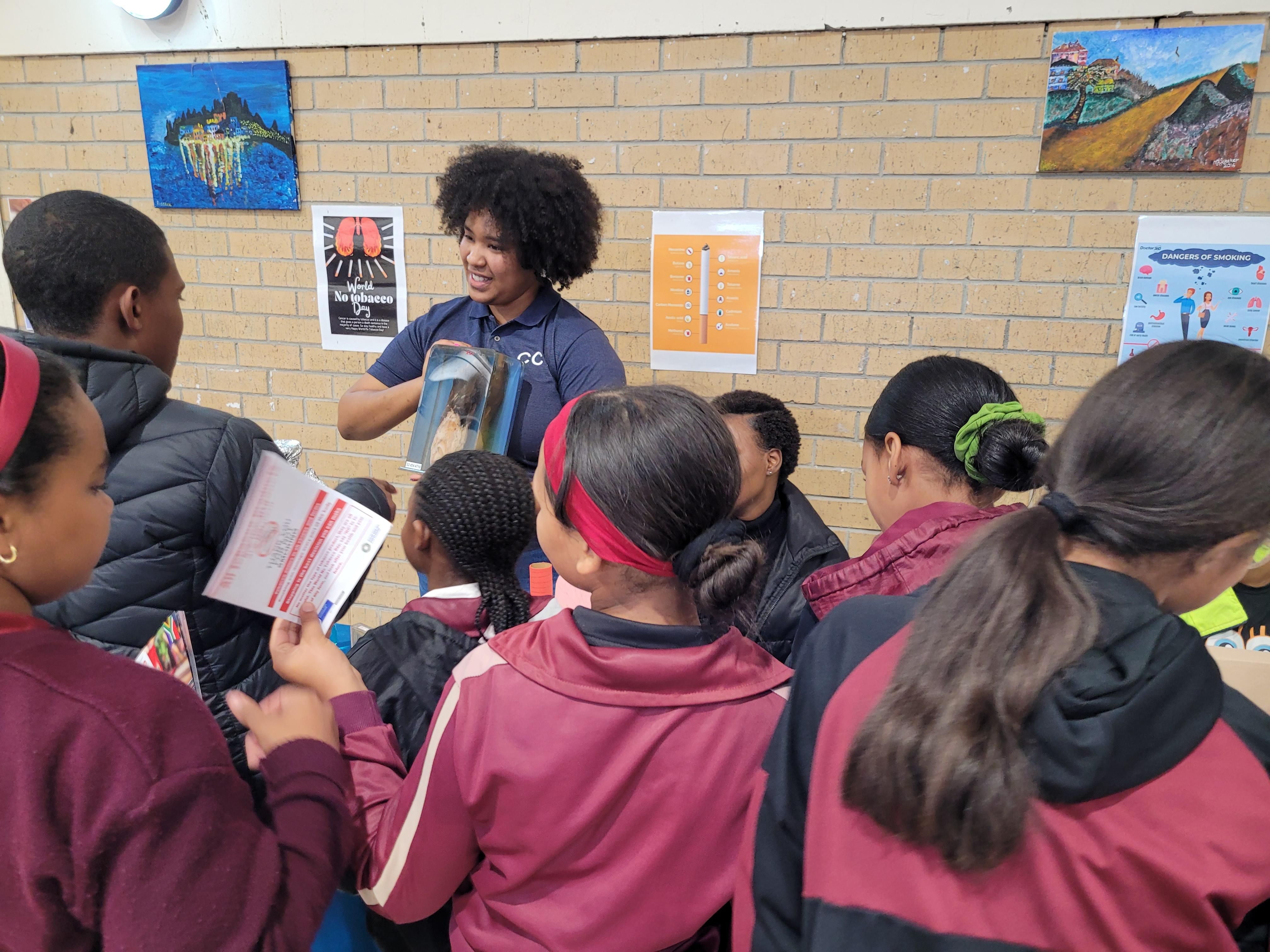 Tafelsig learners lead the way in tobacco and vaping awareness campaign