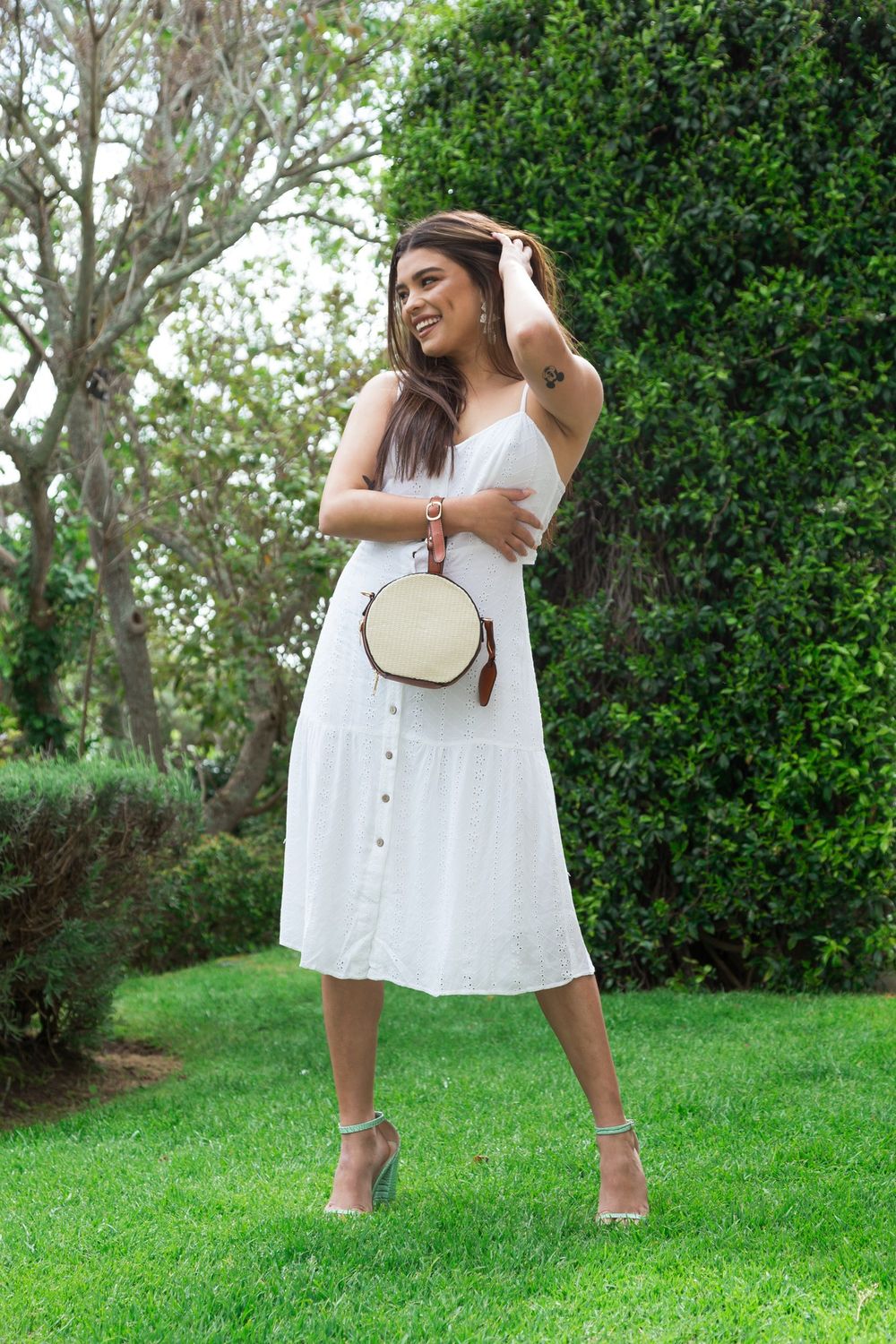Look of the week: A simple white dress is a summer must-have