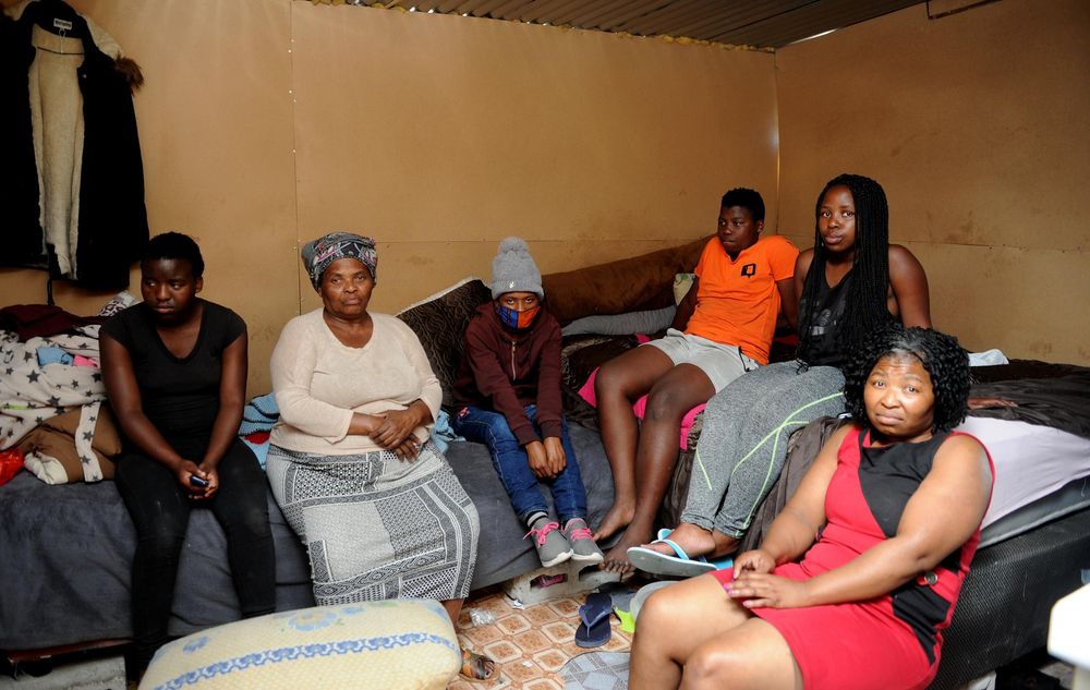 PICS: Philippi gogo living in a two room shack with 13 other occupants