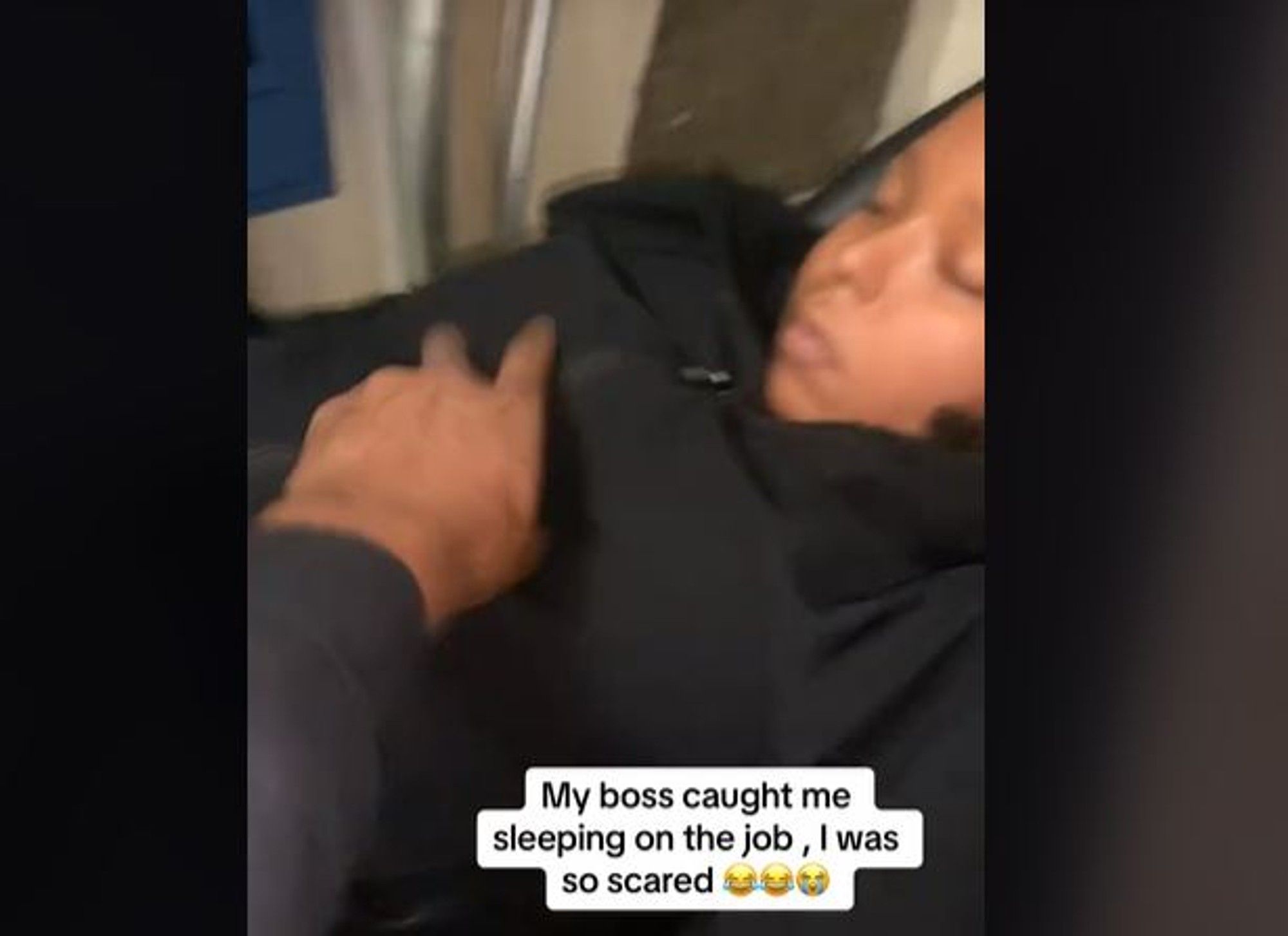 WATCH: Her boss caught her sleeping on the job, now everyone wants to ...