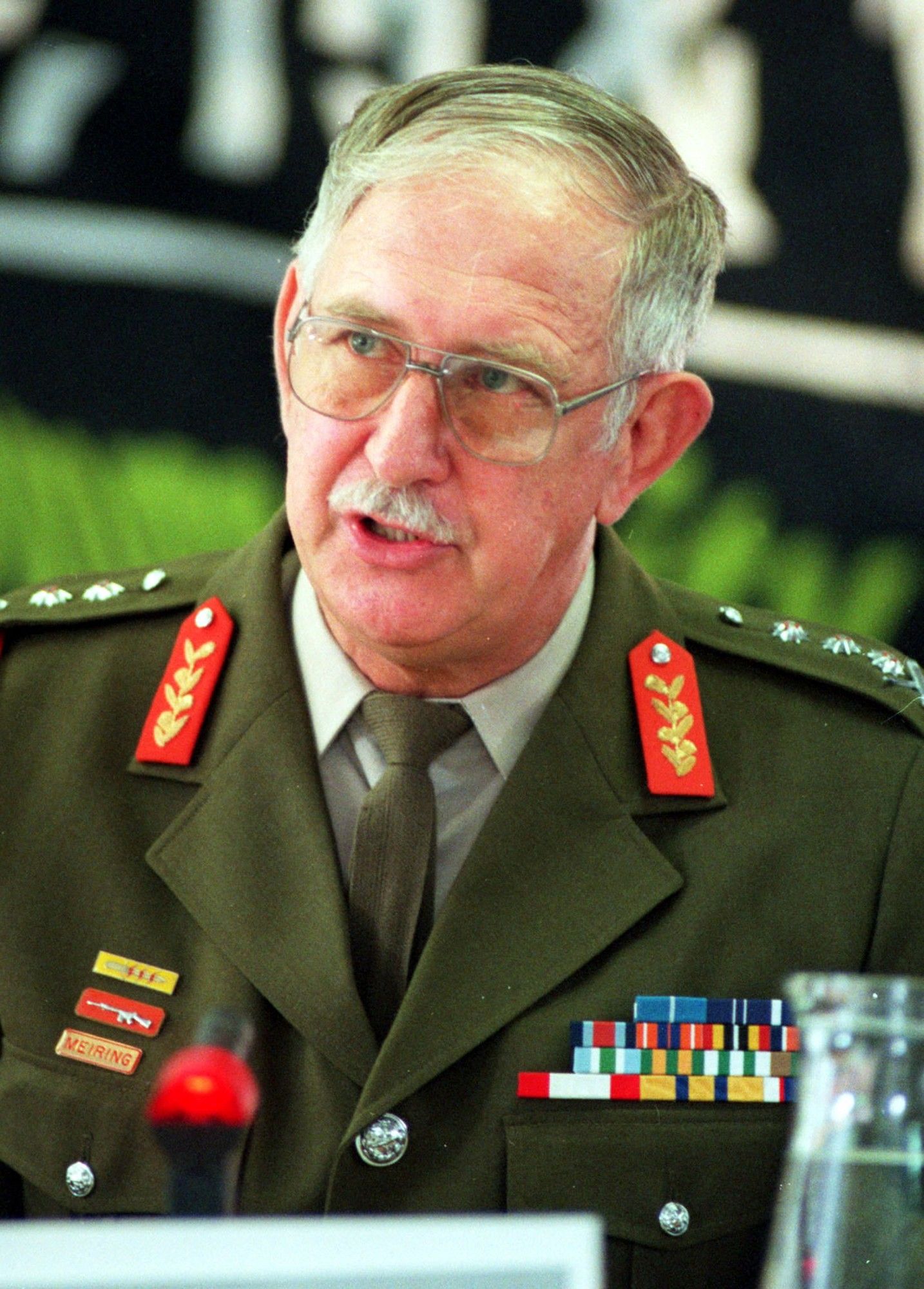 Former SANDF Chief, General Georg Meiring dies