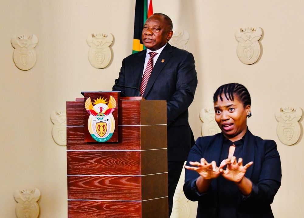 Level 1 lockdown: Ramaphosa to address the nation at 7pm