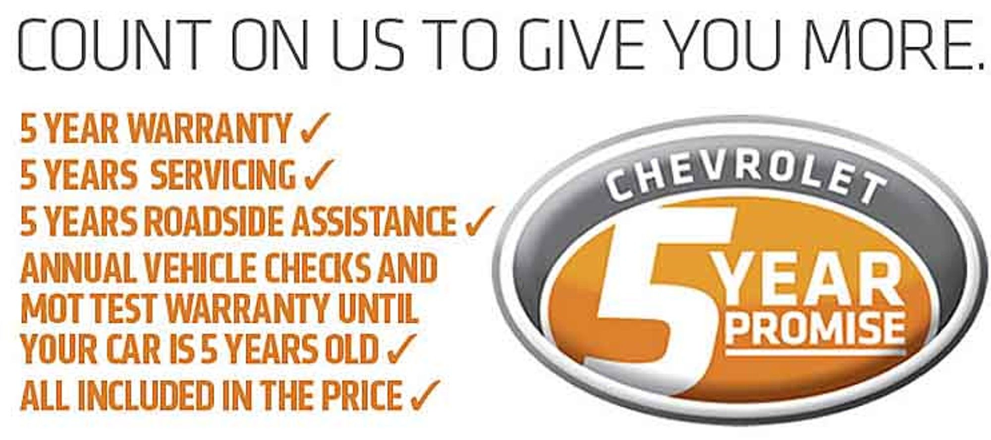 Chev UK goes to extremes with five-year deal