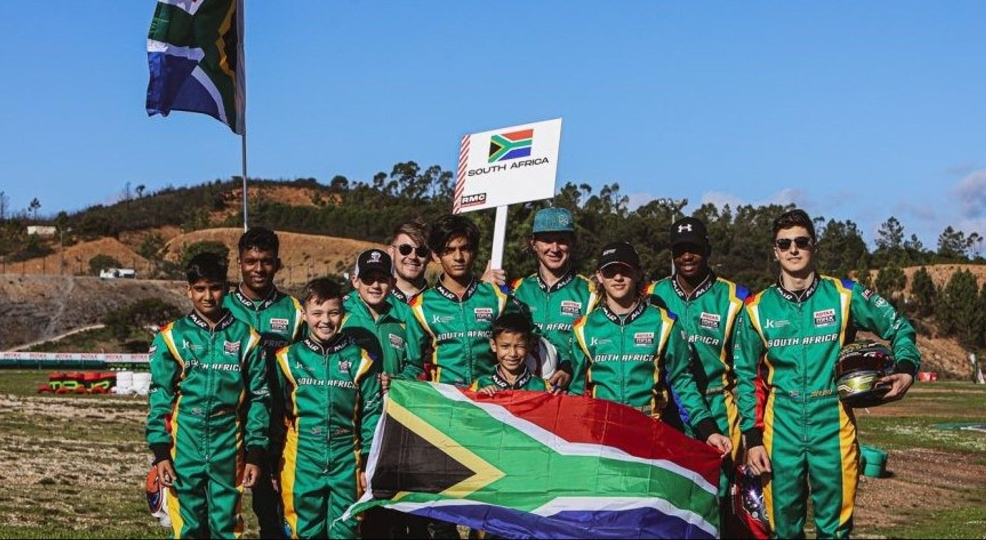 South African champions to raise flag at “Olympics of karting”