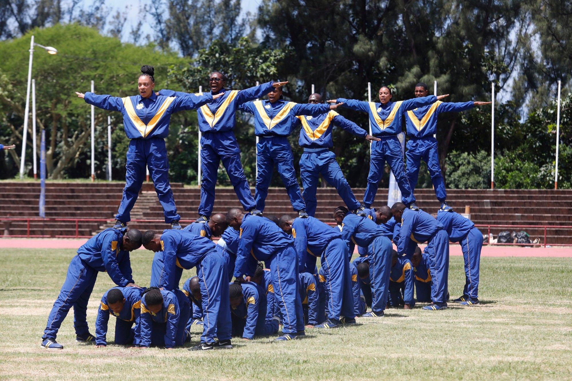 LOOK: SAPS members show off their skills at National Police Day ...