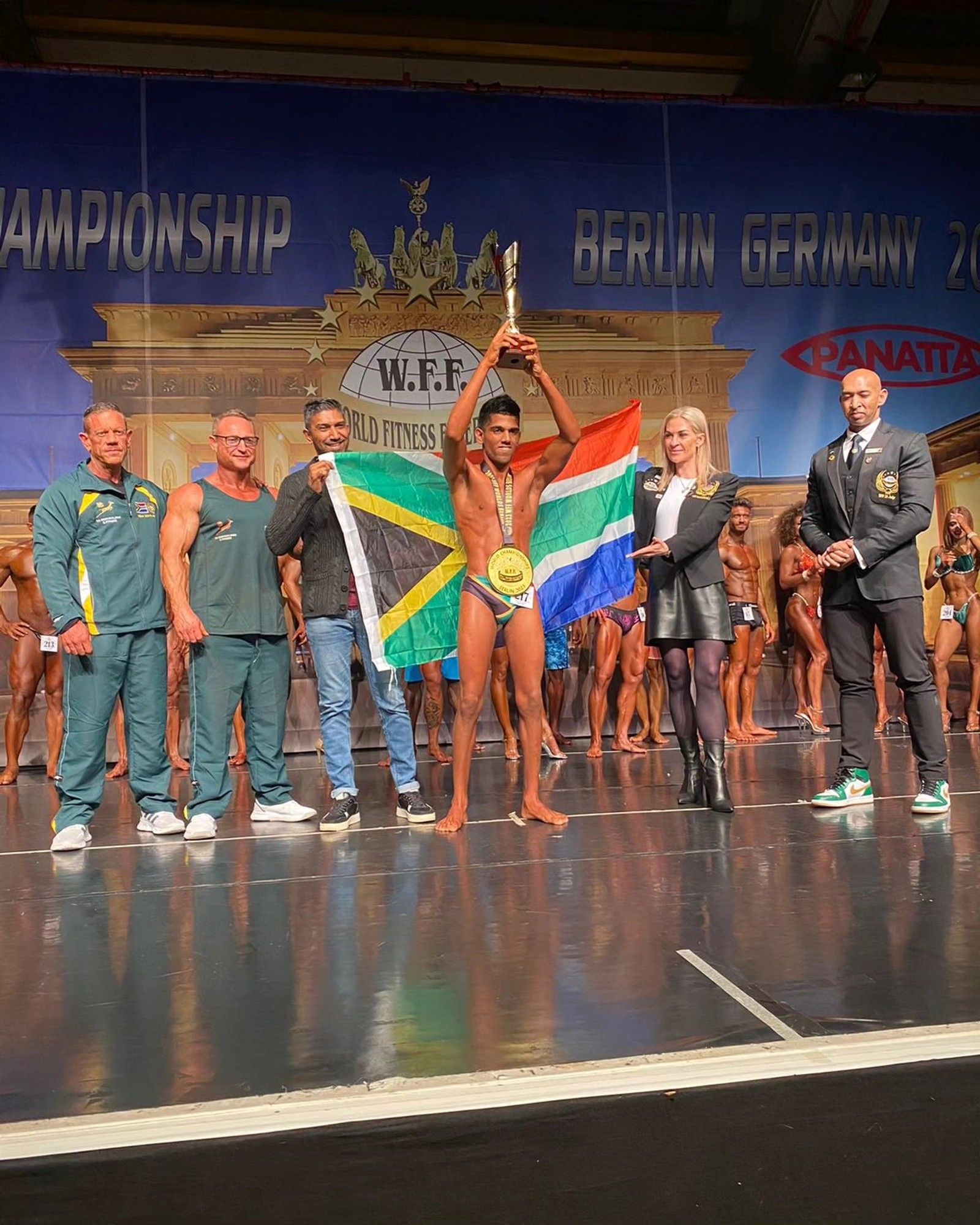 Teen bodybuilder wins gold in world champs in Germany