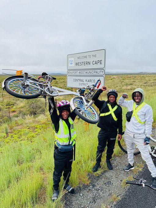 Limpopo cyclists inspire change as they journey to Cape Town ... Limpopo cyclists inspire change as they journey to Cape Town ...