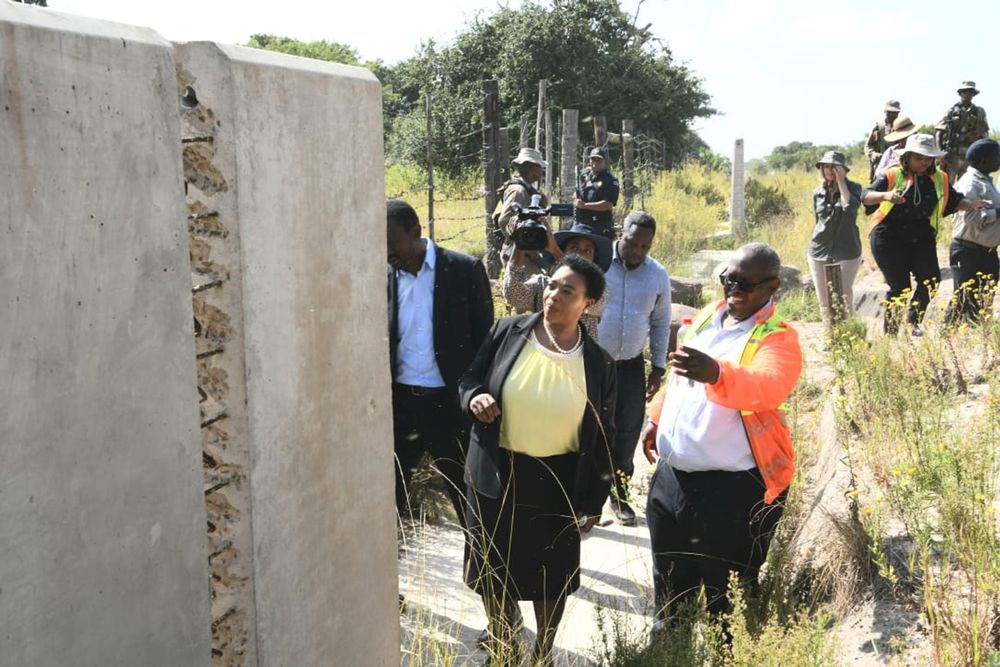 Kuphuthunyiswa udonga oluzovimba ubugebengu emngceleni