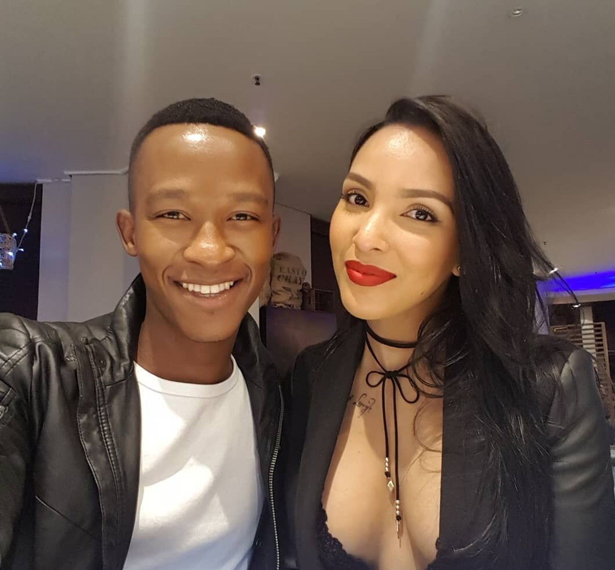 Katlego Maboe’s ex-girlfriend and baby mama Monique Muller still throwing shade