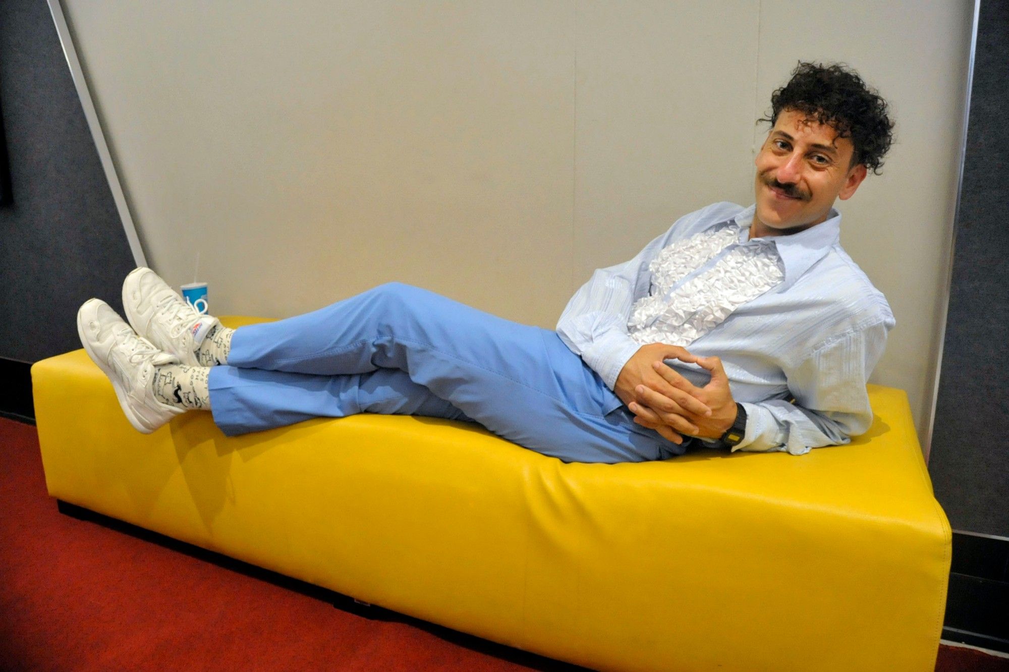 LOOK: Comedian Schalk Bezuidenhout bares it all in Christmas photo-shoot