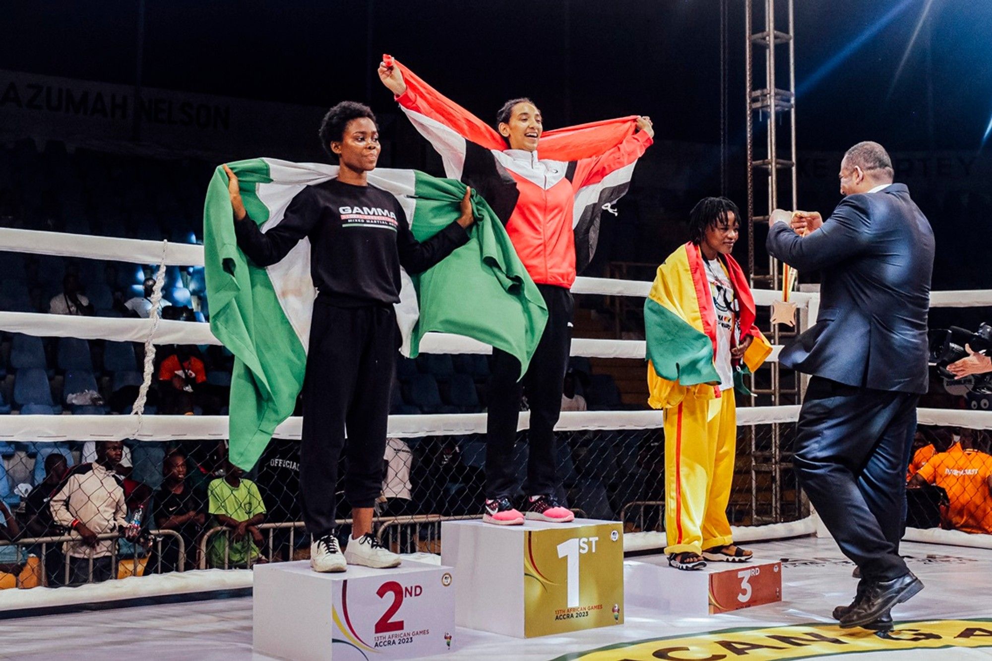 Big moment for African MMA as athletes perform on Olympic platform at ...