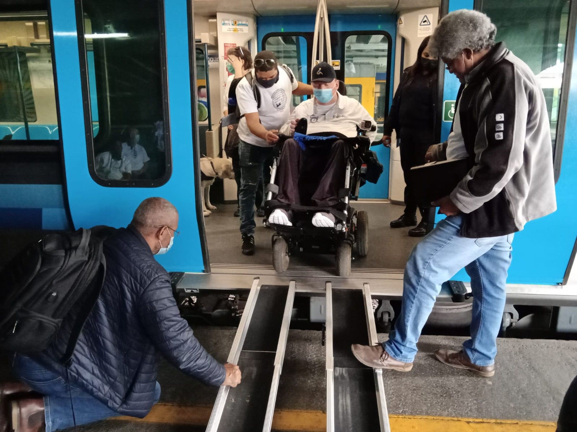 Inaccessibility of railway system for disabled persons highlighted in ...