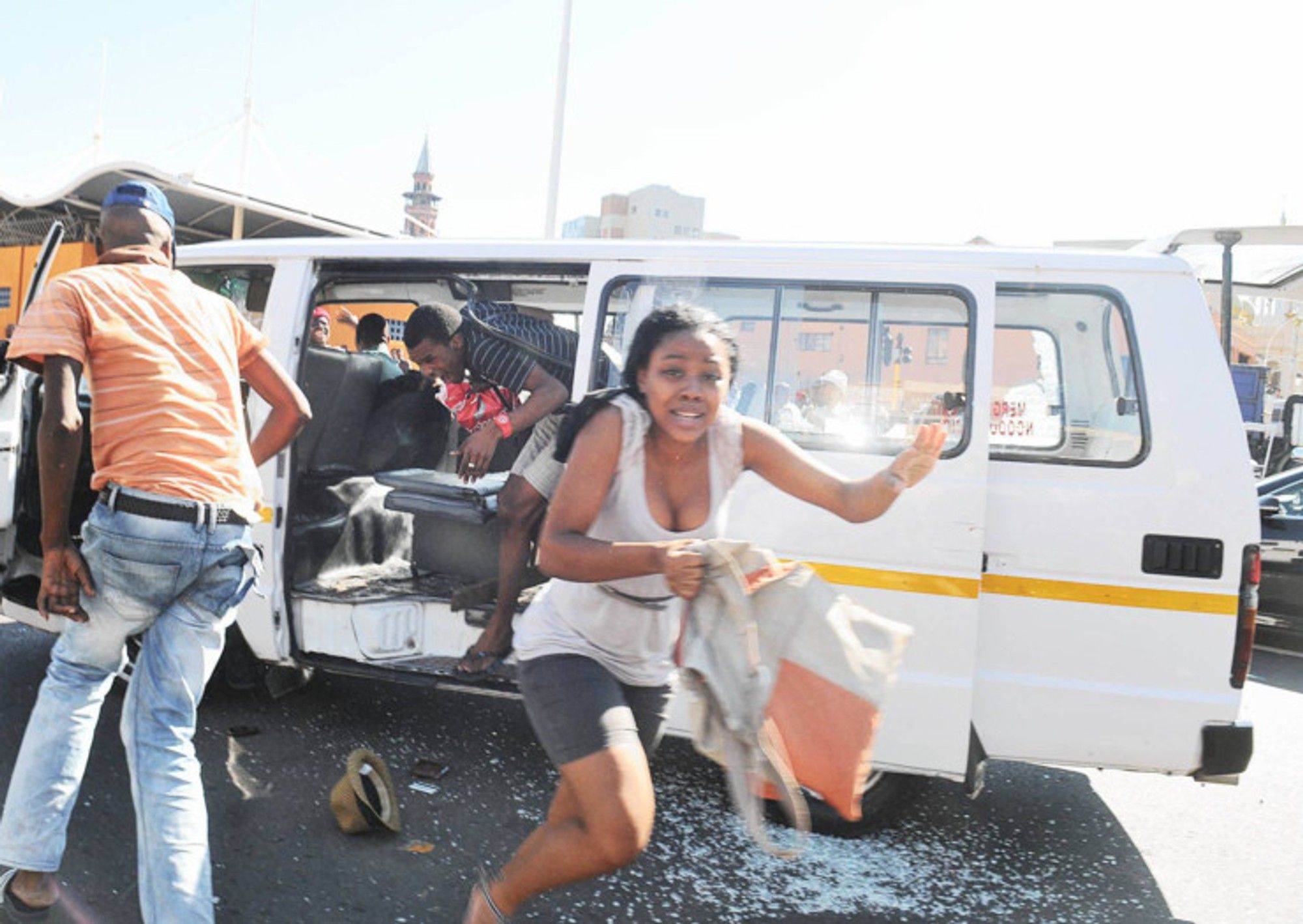Violent taxi protest cost R1m