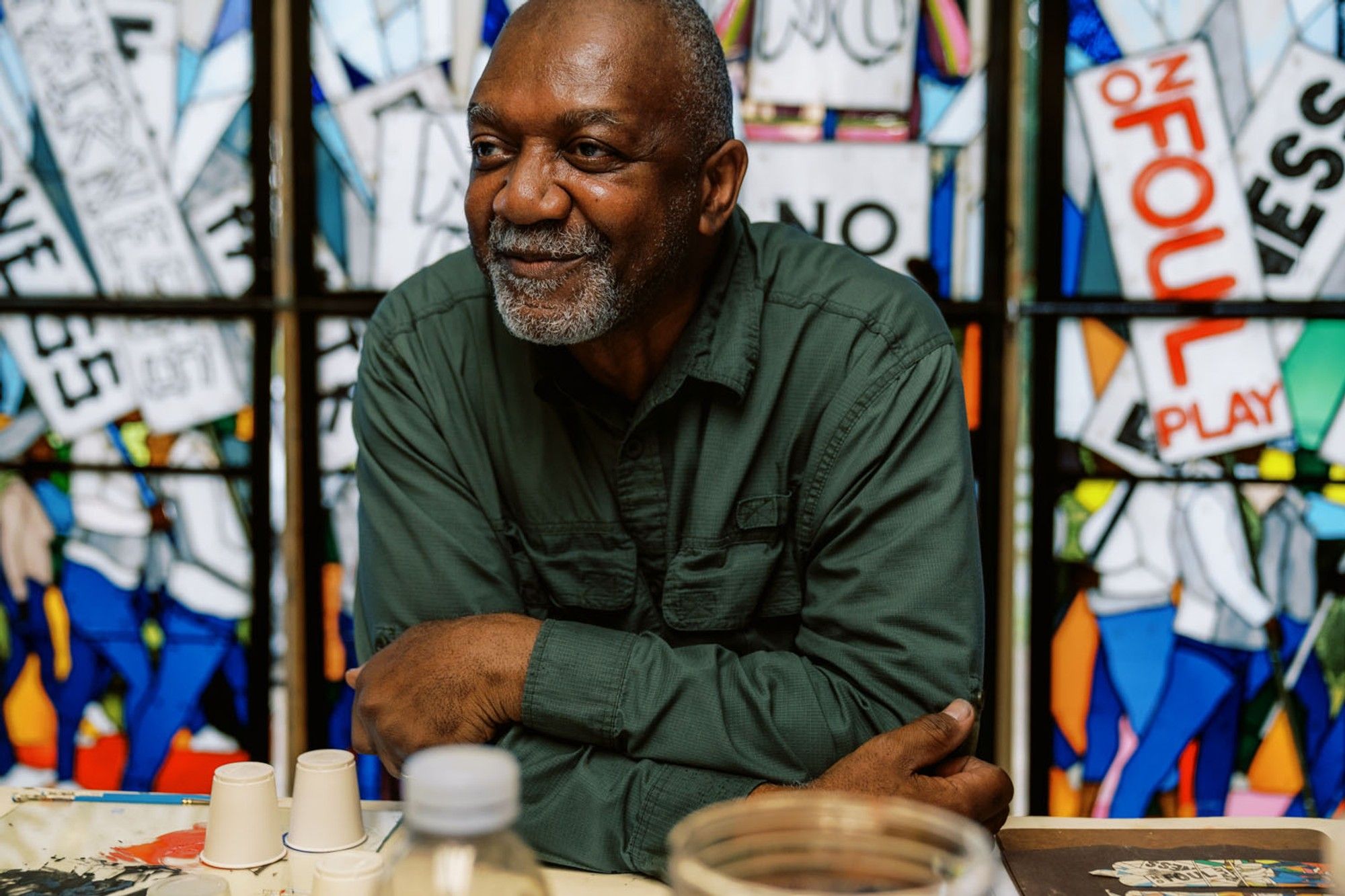 Famous artist designs racial justice windows for National Cathedral