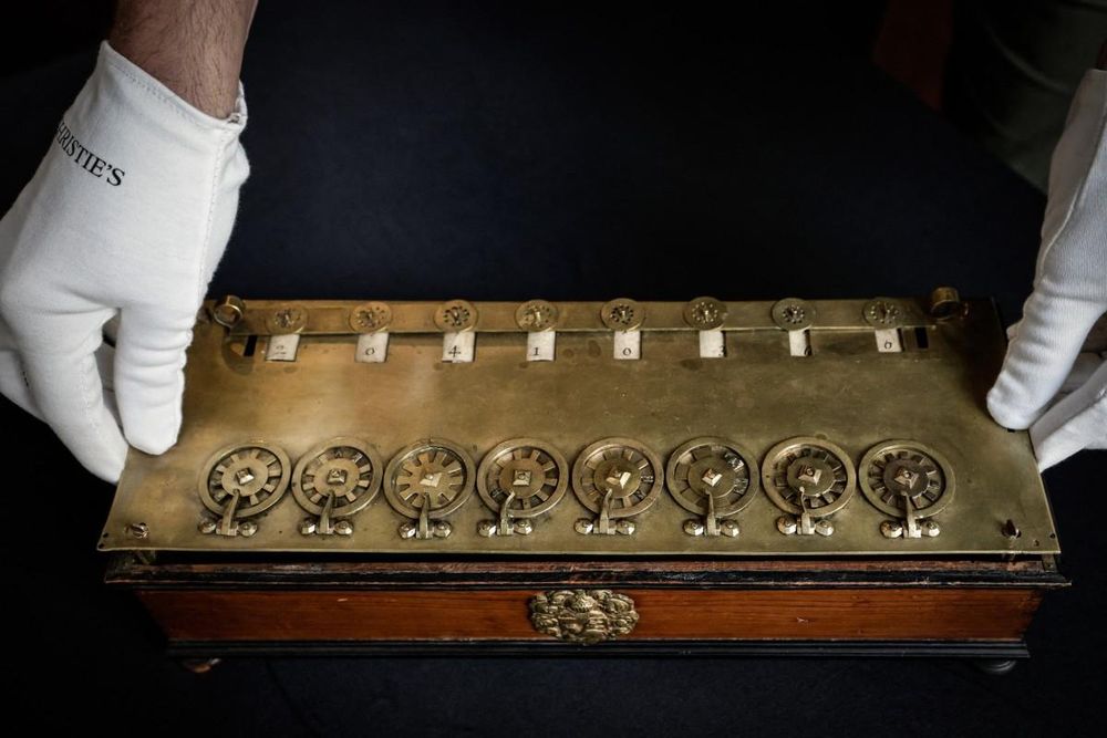 Christie's suspends Paris sale of world's 'first calculator'
