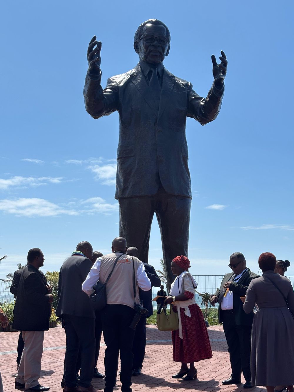 WATCH: Oliver Tambo and Nelson Mandela Statues Unveiled in Durban to ...
