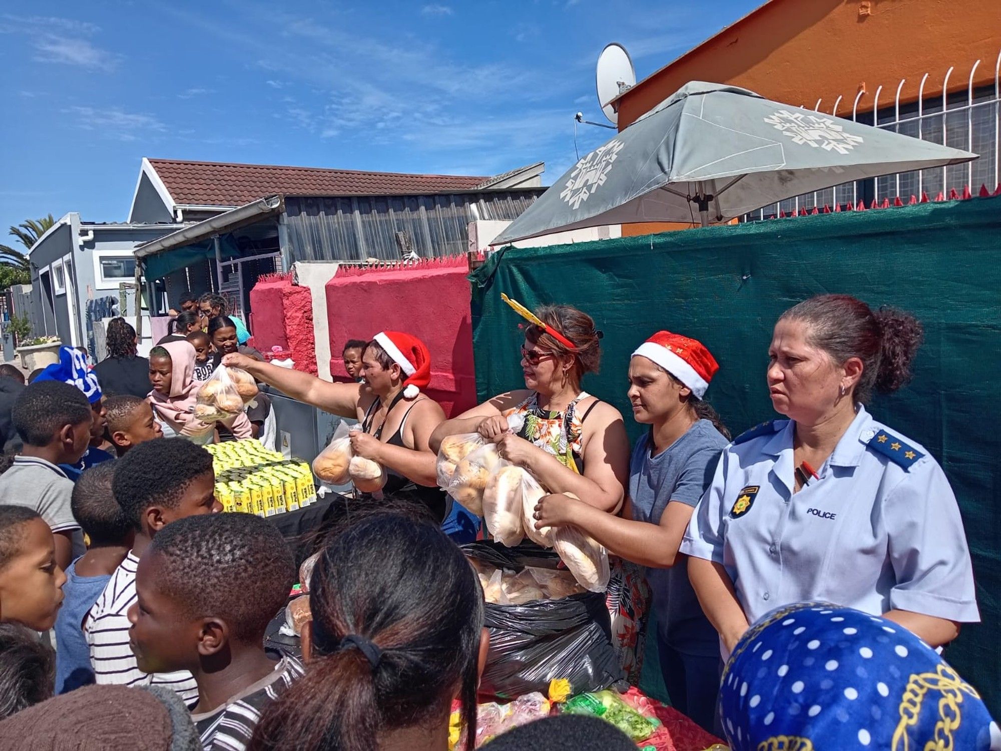 Lotus River mom, Beryl Williams, brings joy with Christmas bash