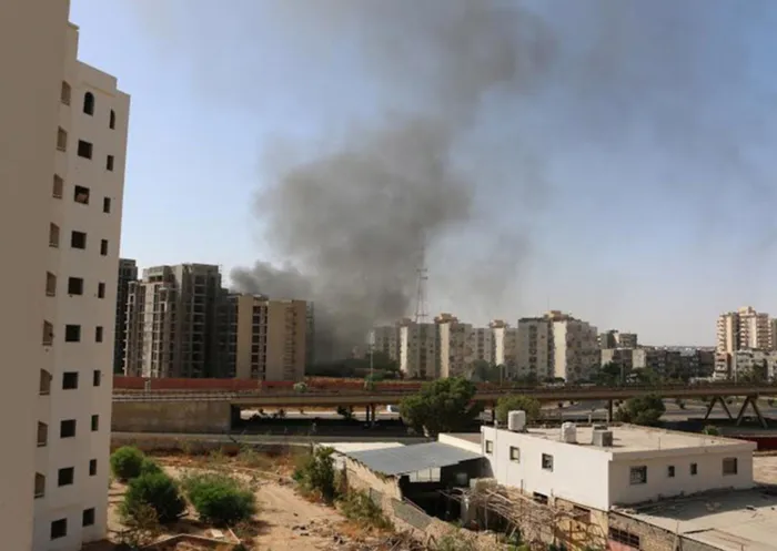 Libyan airport closed after clashes