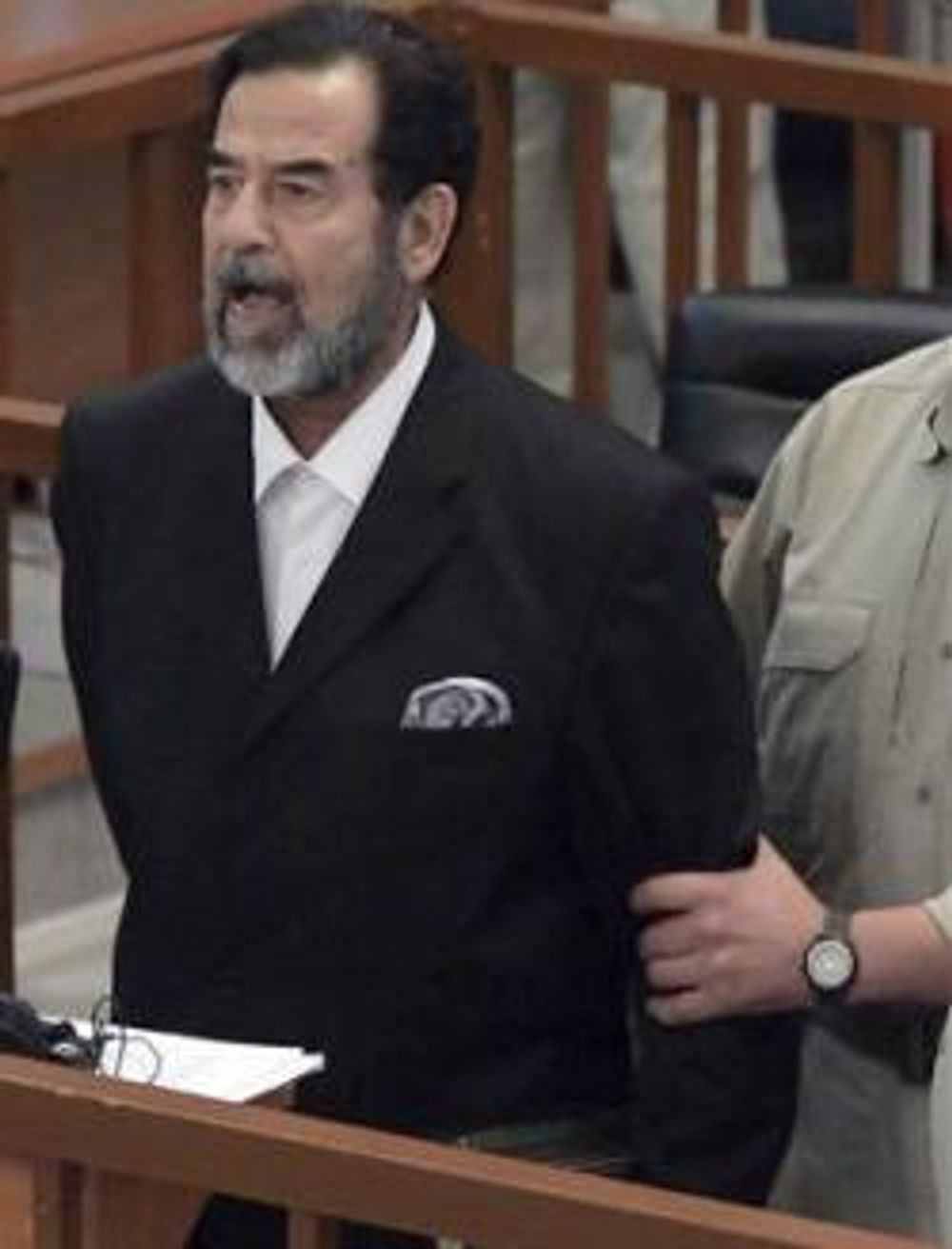 Saddam gets death - but remains defiant