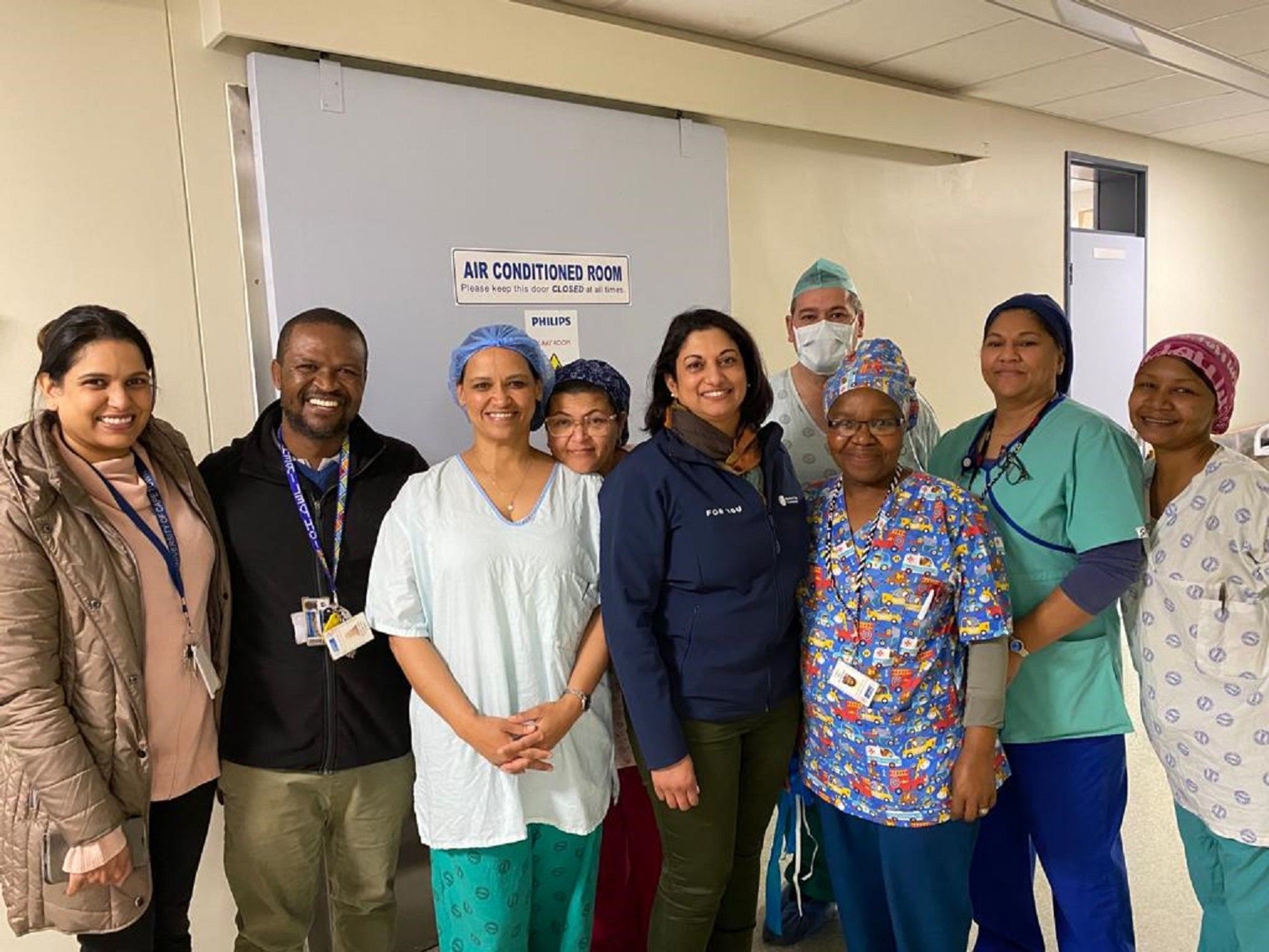 Health-care workers stand firm despite taxi strike
