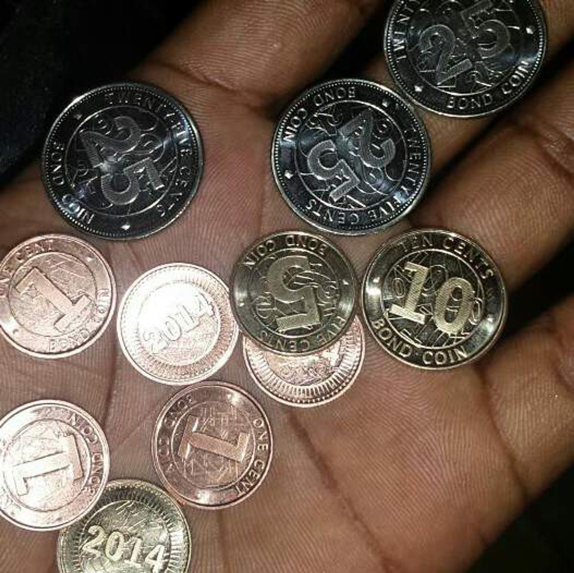 Zimbabwe bond coins a laughing matter
