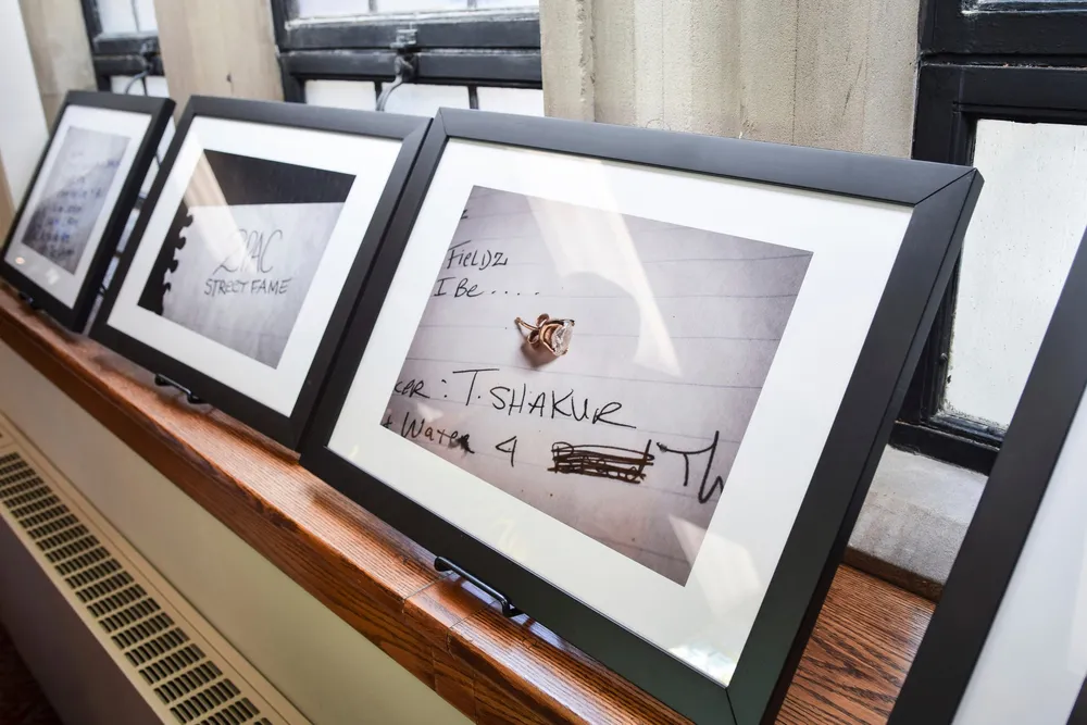 PICS: Tupac Shakur's bullet-dented medallion donated to university ...