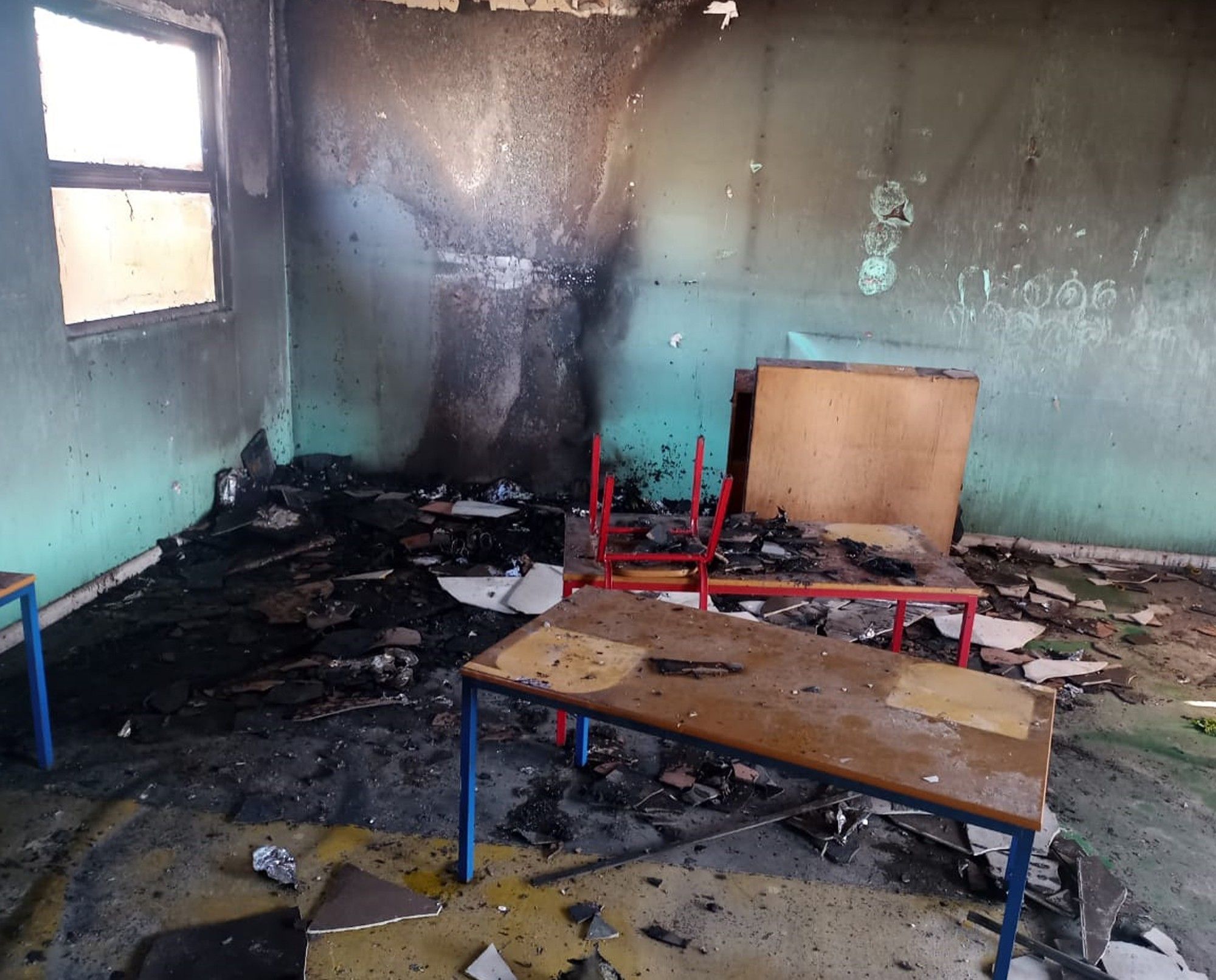 Destructive protest: Five learners arrested for classroom fire in Gauteng